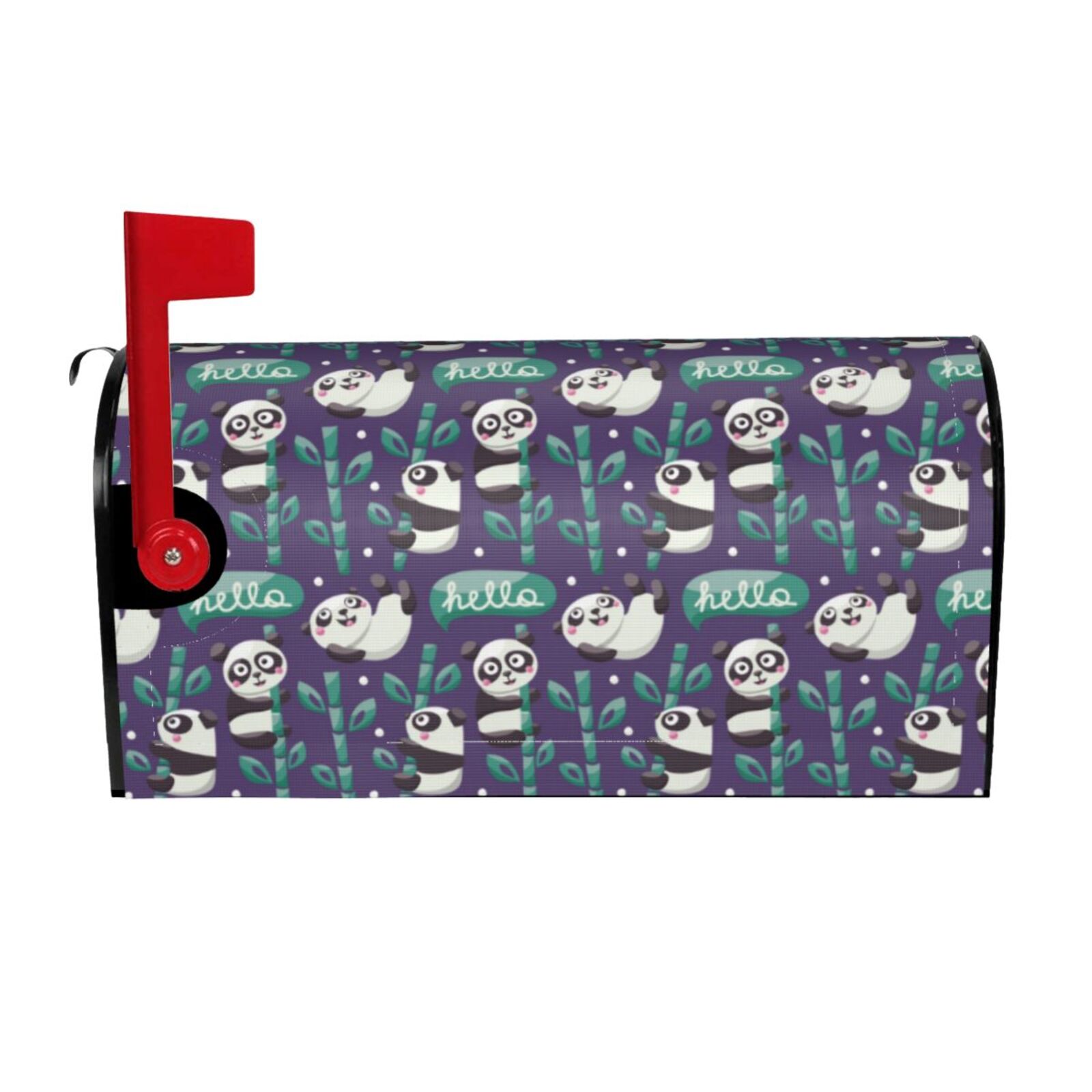 Mailbox Covers, Funny Cute Panda Welcome Mailbox Cover Magnetic Extra ...
