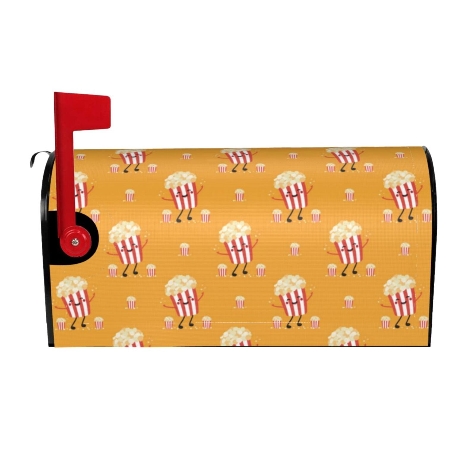 Mailbox Covers Funny Popcorn Waterproof mail Box Covers, Magnetic ...