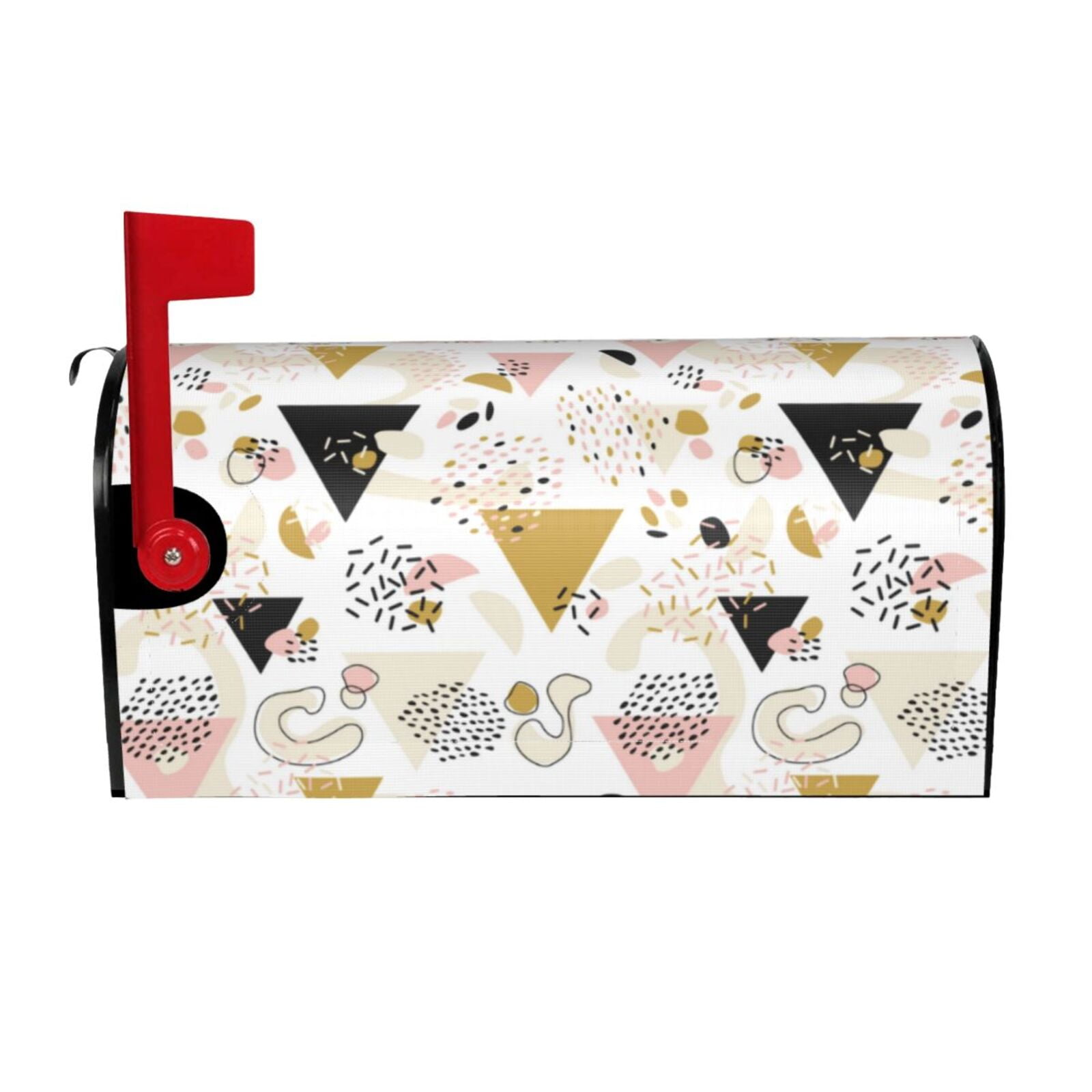 Mailbox Covers Geometric triangle Waterproof mail Box Covers, Magnetic ...