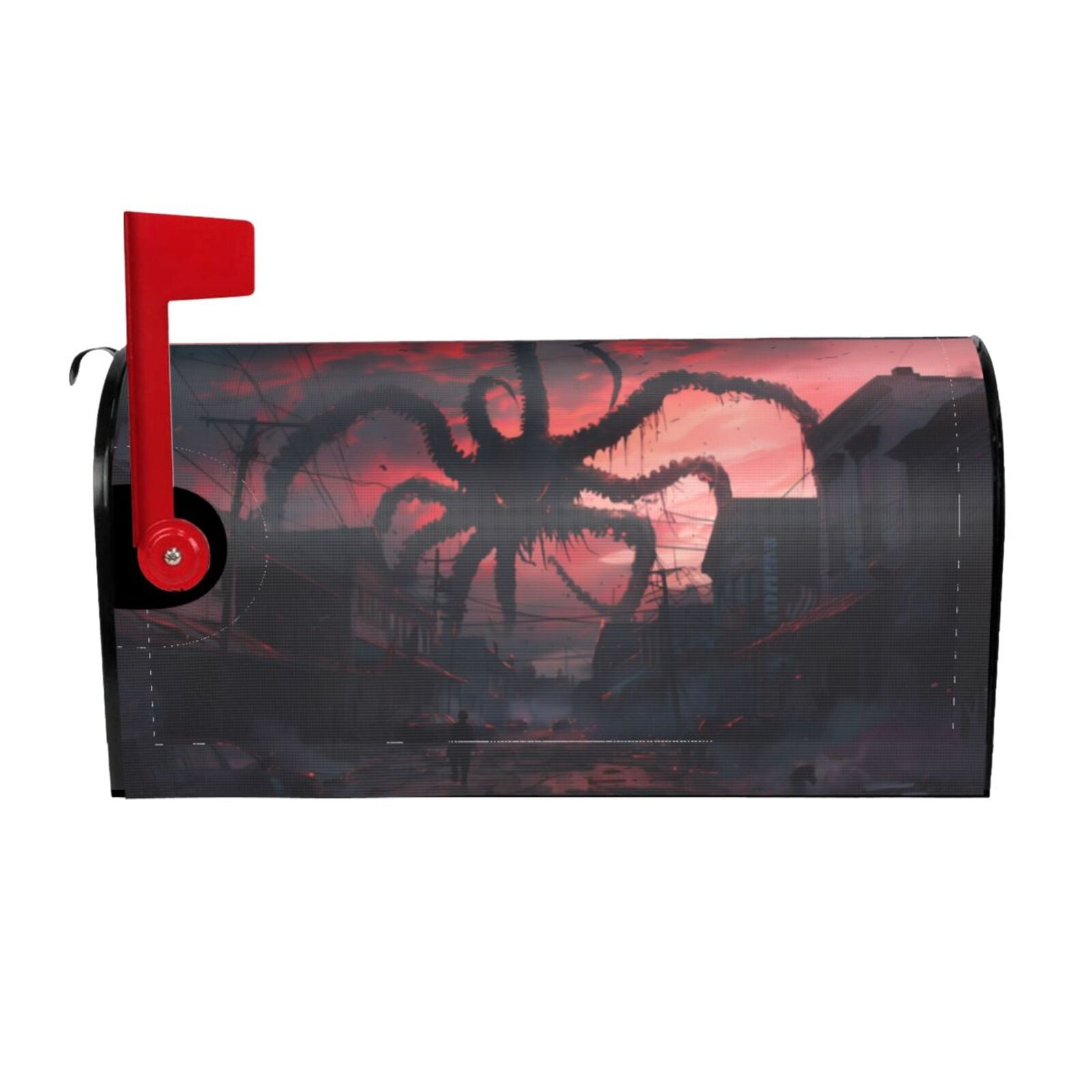 Mailbox Covers, Giant Monster Over City Welcome Cute Mailbox Cover ...