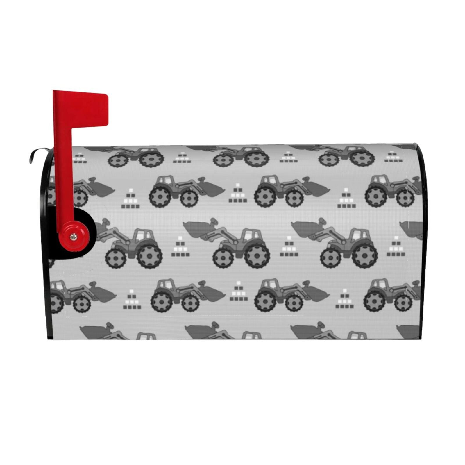 Mailbox Covers, Gray Tractor Welcome Cute Mailbox Cover Magnetic ...