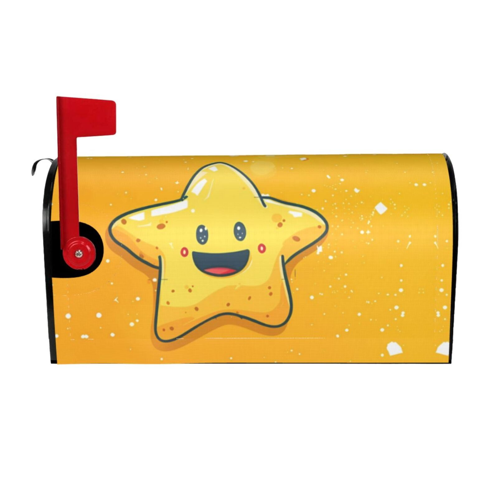 Mailbox Covers, Happy Cartoon Star Welcome Cute Mailbox Cover Magnetic ...