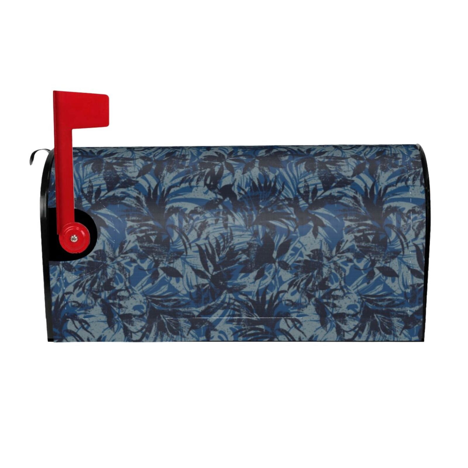 Mailbox Covers, Hawaiian Style Retro Leaves Welcome Cute Mailbox Cover ...