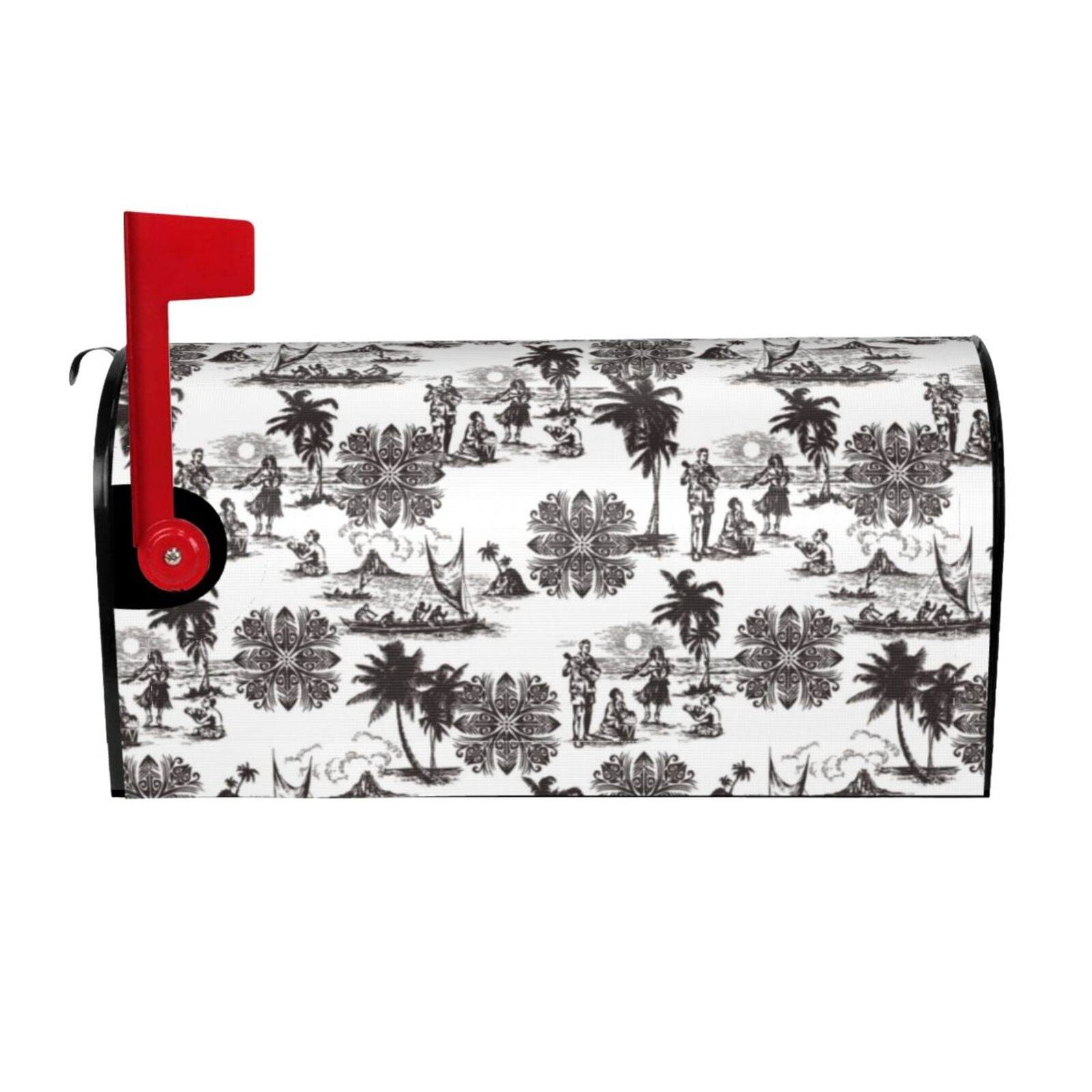 Mailbox Covers Hawaiian Style Retro Waterproof mail Box Covers ...