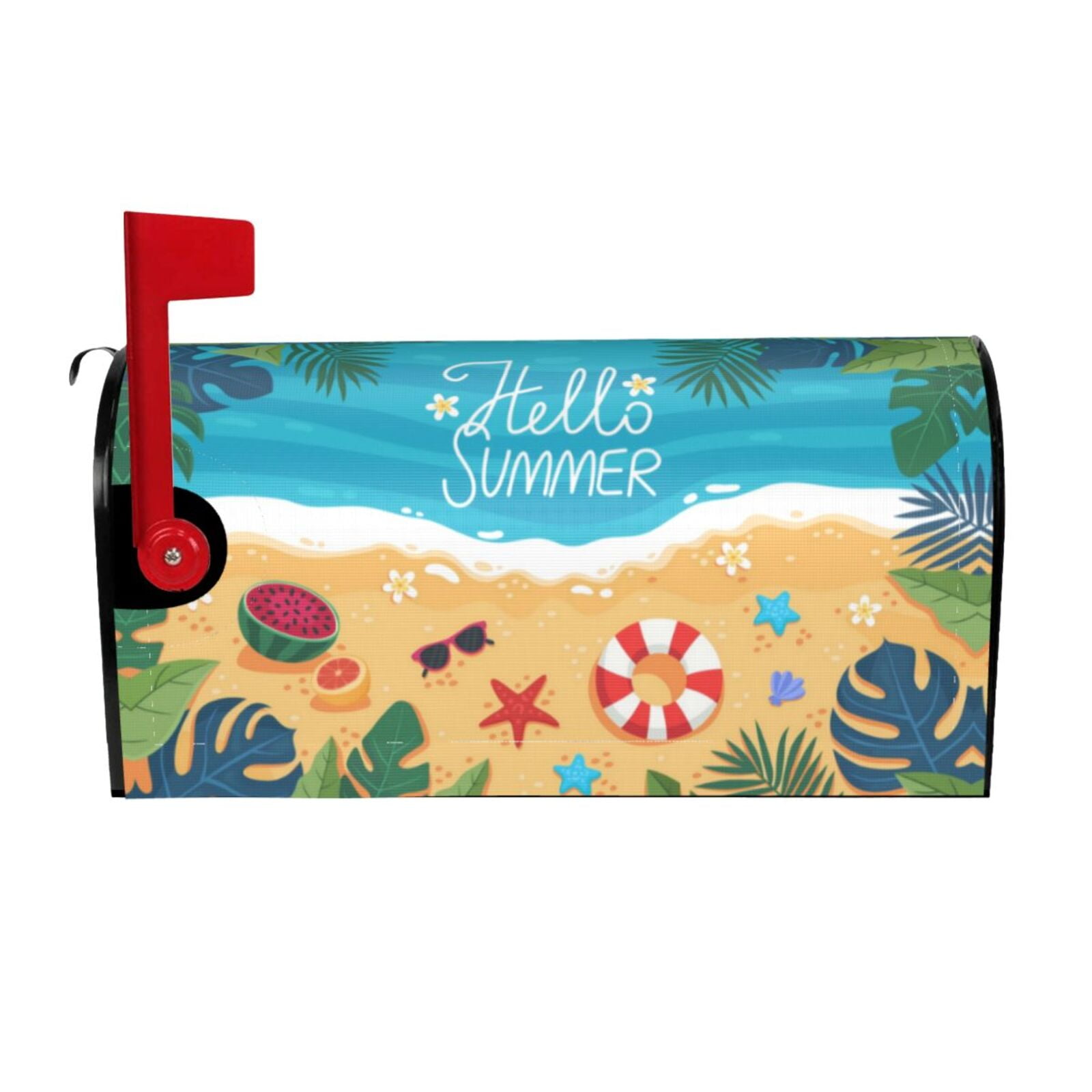 Mailbox Covers Hello Summer1 Waterproof mail Box Covers, Magnetic ...