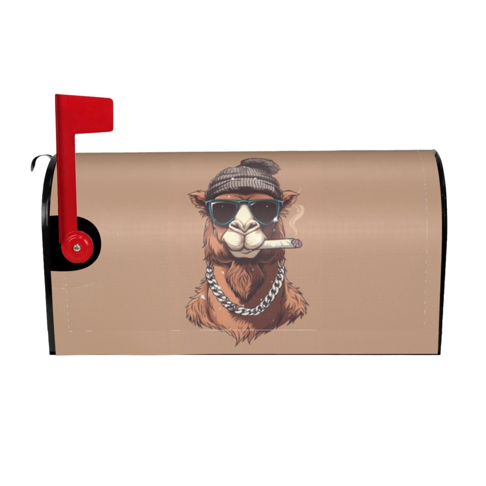 Mailbox Covers, Hip-Hop Glasses Camel Welcome Cute Mailbox Cover ...