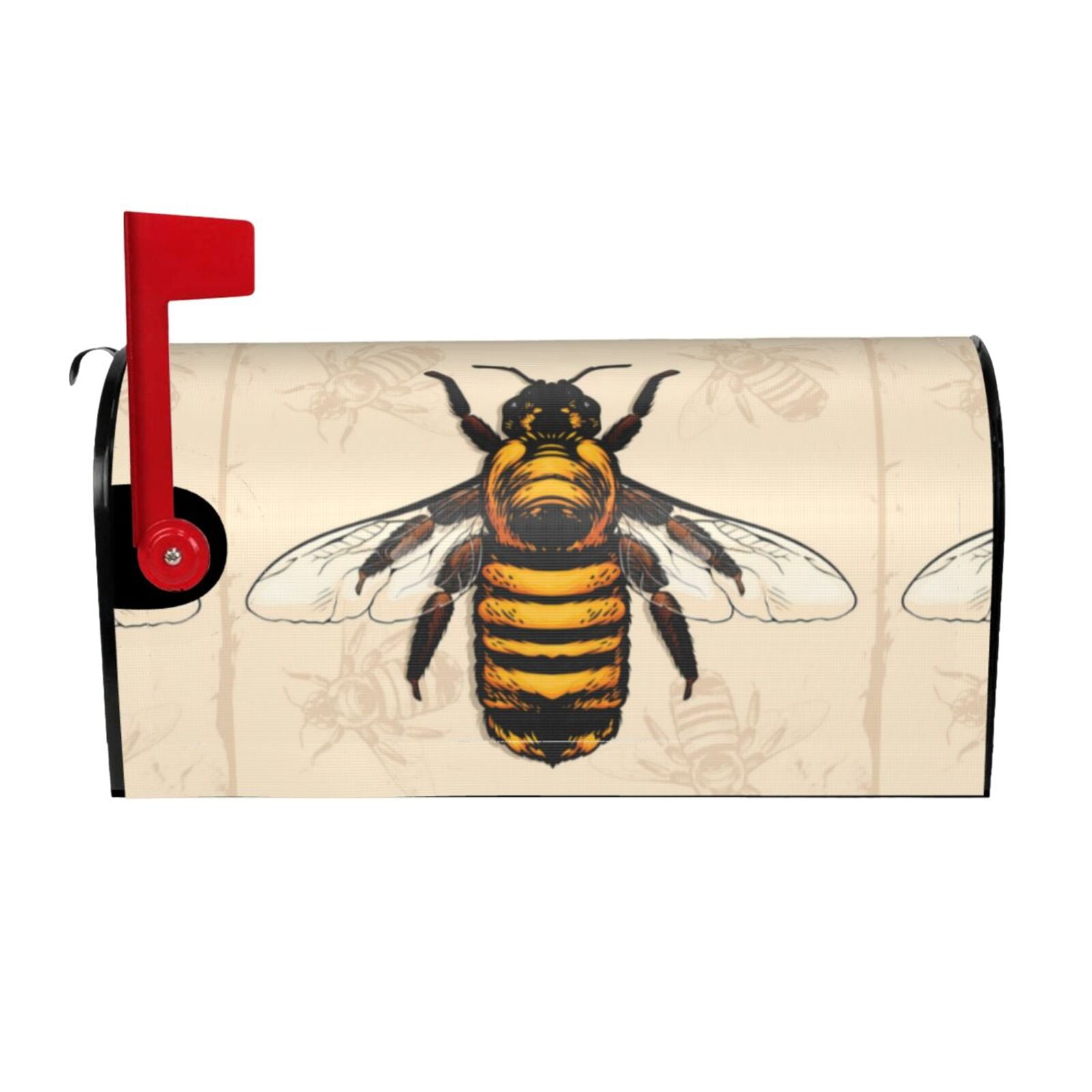 Mailbox Covers, Honey Bee Welcome Cute Mailbox Cover Magnetic Standard ...
