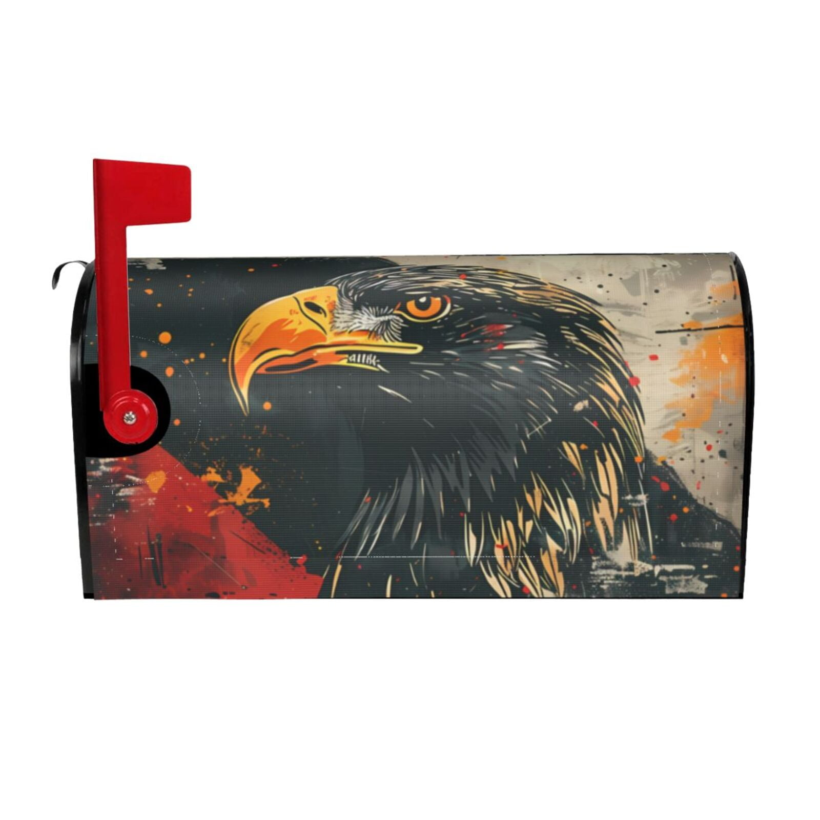 Mailbox Covers, Ink Style Bald Eagle Welcome Cute Mailbox Cover ...