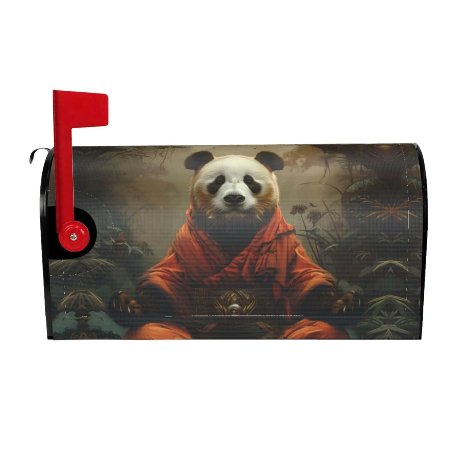Mailbox Covers, Jungle Meditating Panda Welcome Cute Mailbox Cover ...