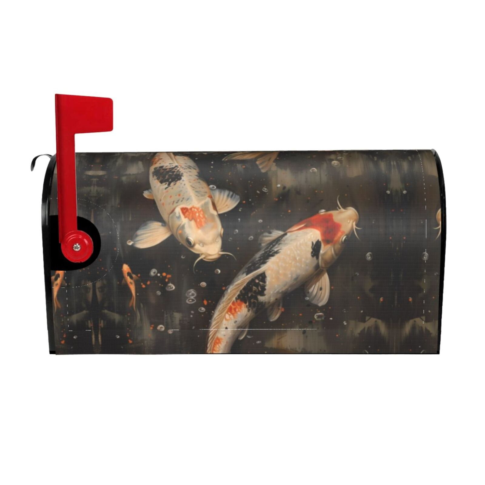 Mailbox Covers Koi Fish Tranquility Waterproof mail Box Covers ...