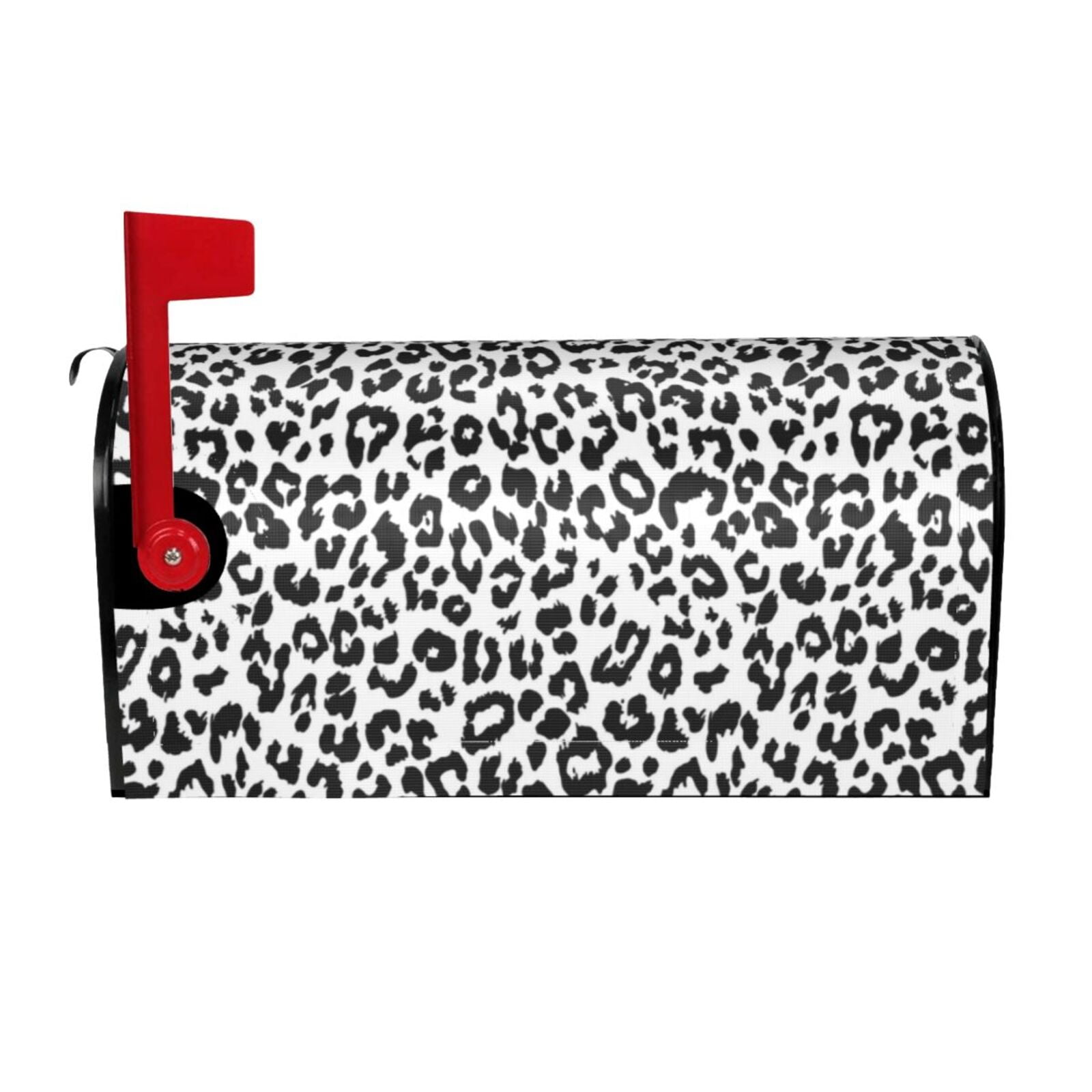Mailbox Covers, Leopard black white texture Mailbox Cover Magnetic ...