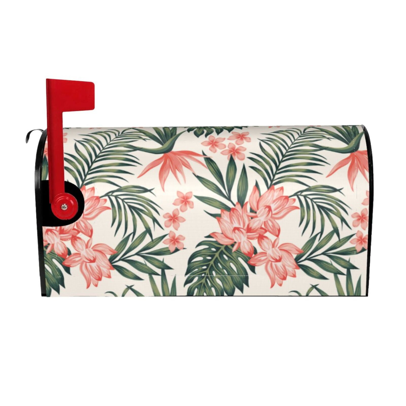 Mailbox Covers Lilies Flowers Pine Green Leaves Waterproof mail Box ...