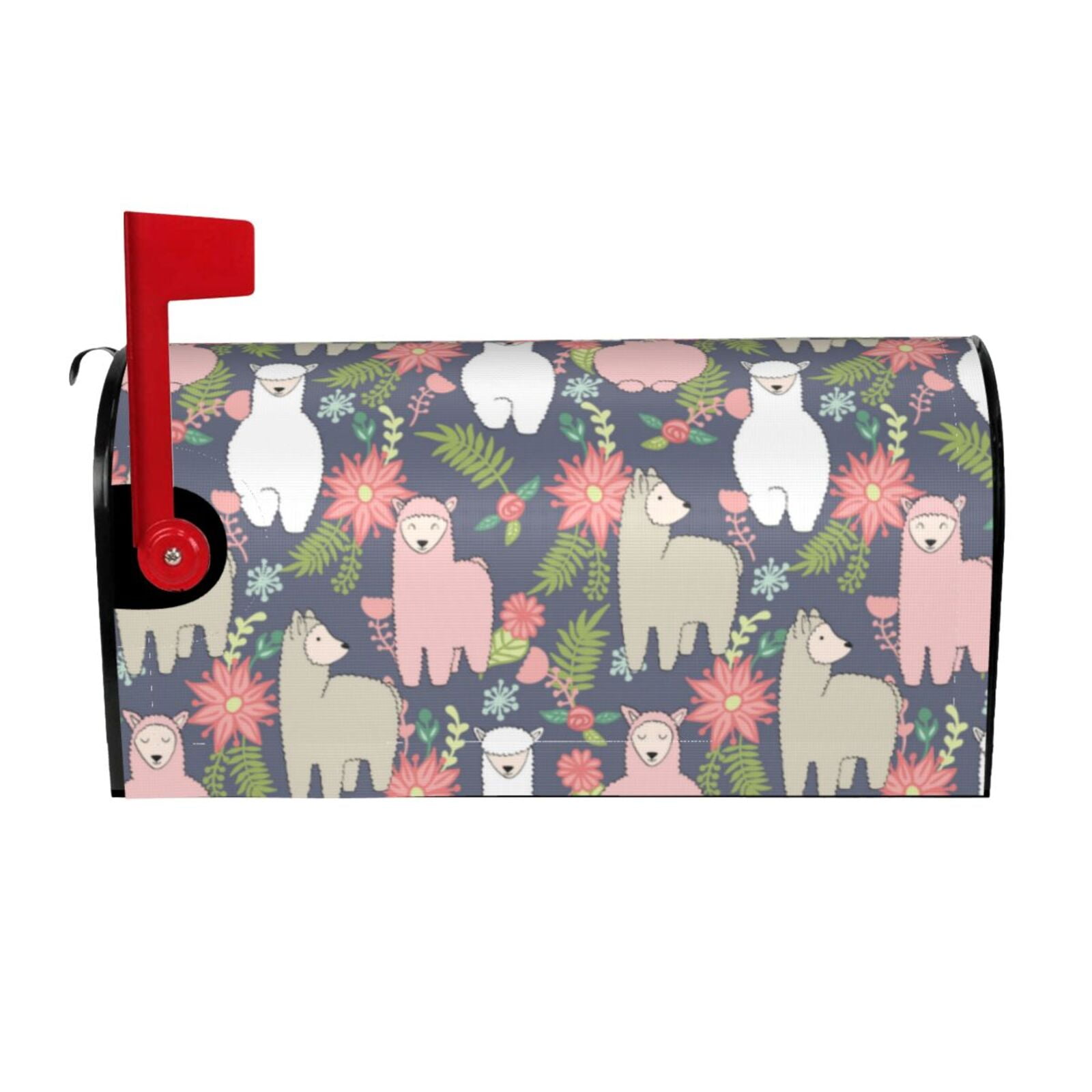 Mailbox Covers Llamas Waterproof mail Box Covers, Magnetic Standard ...