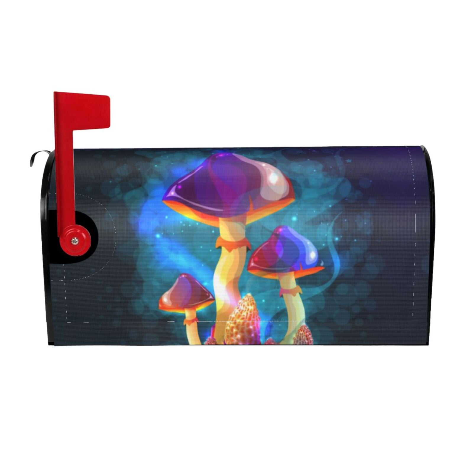 Mailbox Covers Magic Mushrooms (2) Waterproof mail Box Covers, Magnetic ...
