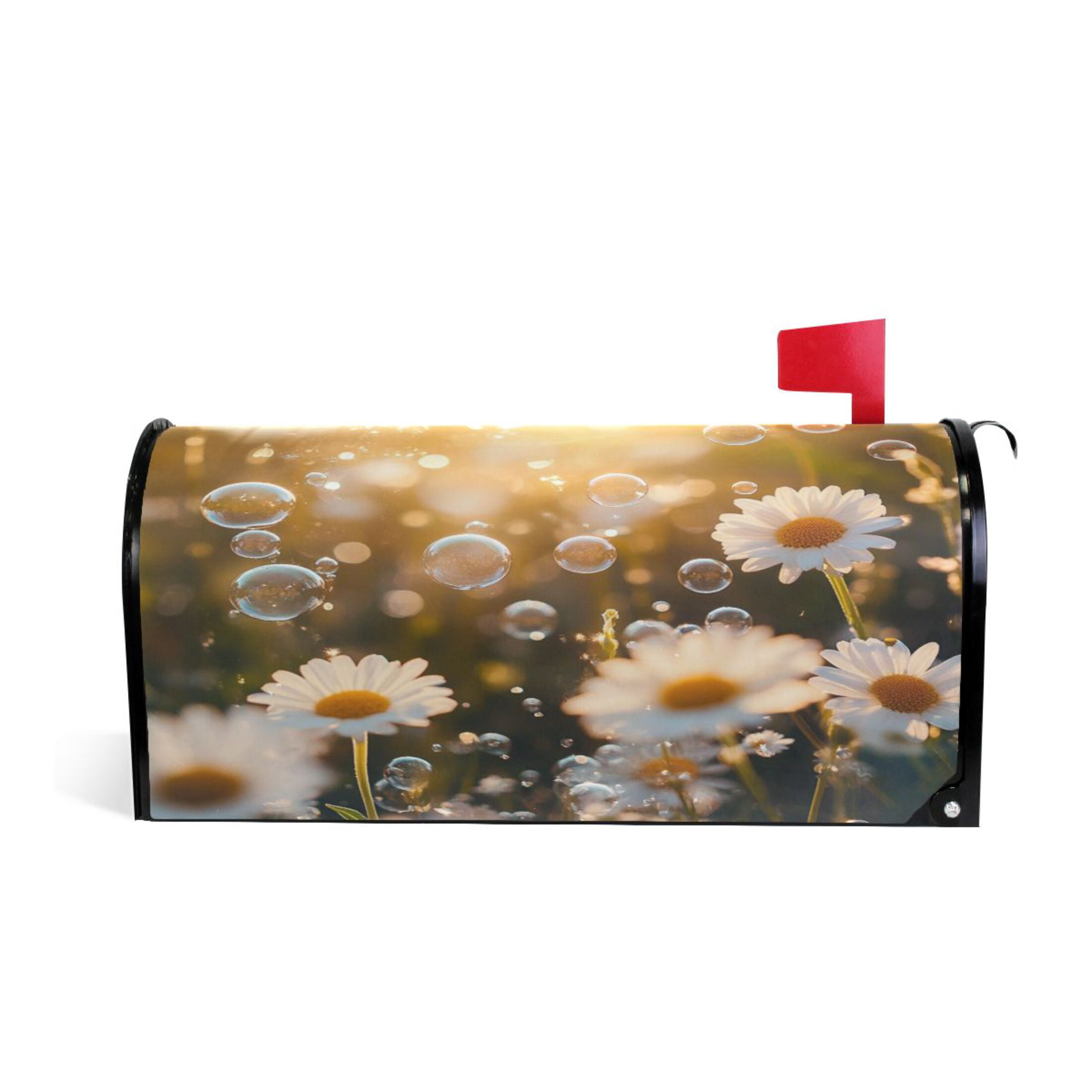Mailbox Covers Magnetic Large Size 25.4x20.78 in Mailbox Wraps Post for ...