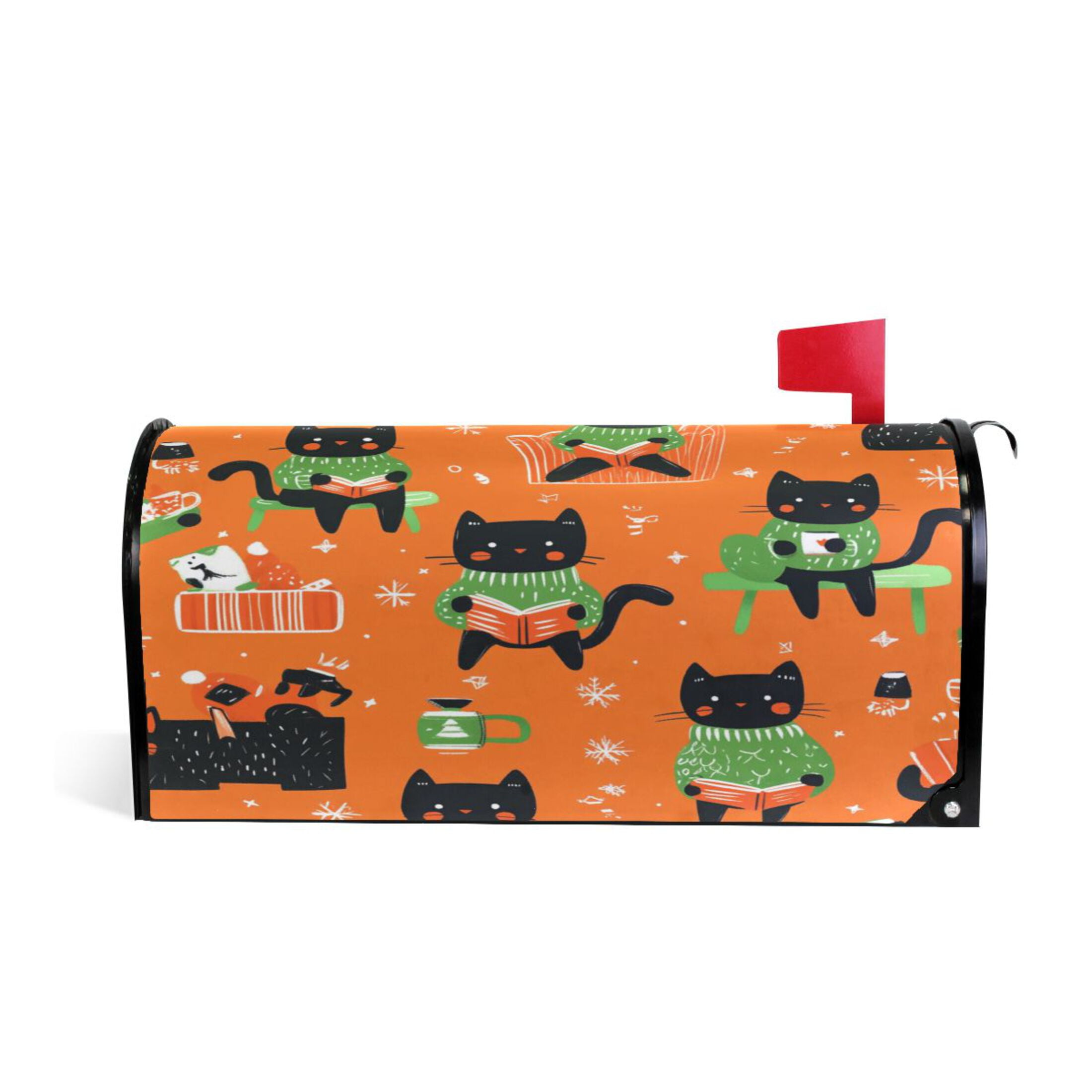 Mailbox Covers Magnetic Large Size 25.4x20.78 in Mailbox Wraps Post for ...