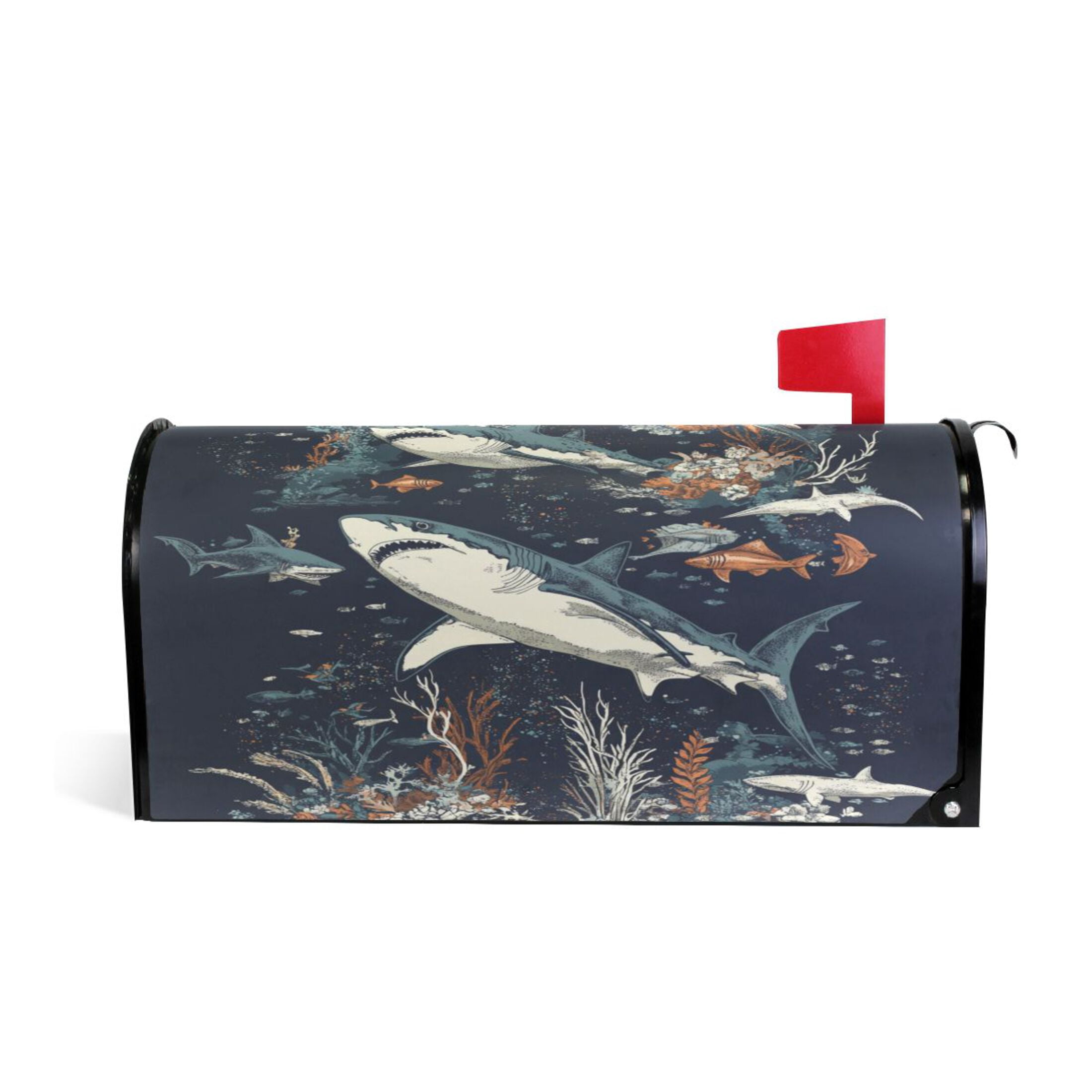 Mailbox Covers Magnetic Large Size 25.4x20.78 in Mailbox Wraps Post for ...
