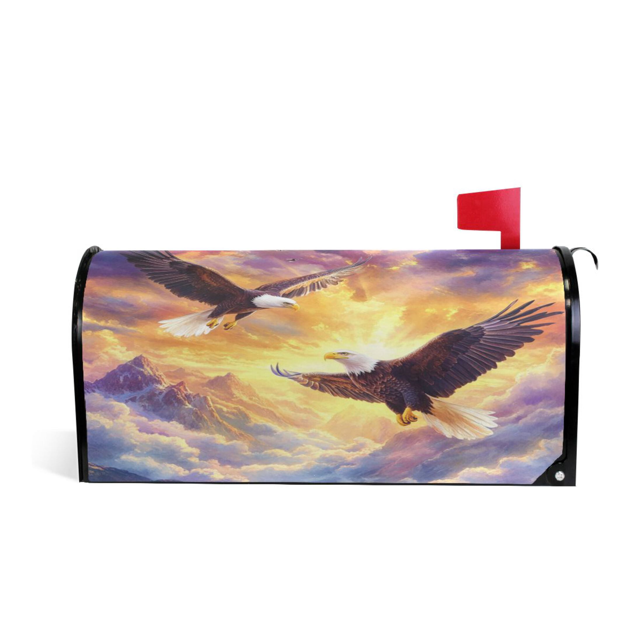 Mailbox Covers Magnetic Large Size 25.4x20.78 in Mailbox Wraps Post for ...