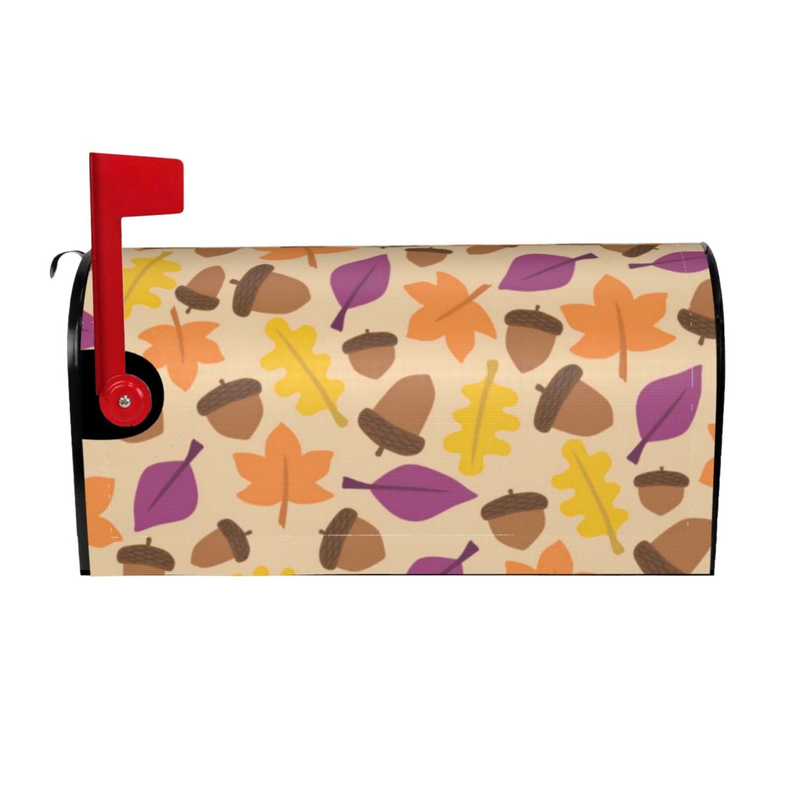 Mailbox Covers Magnetic Standard Size - Acorn Autumn Fall Leaf Leaves ...