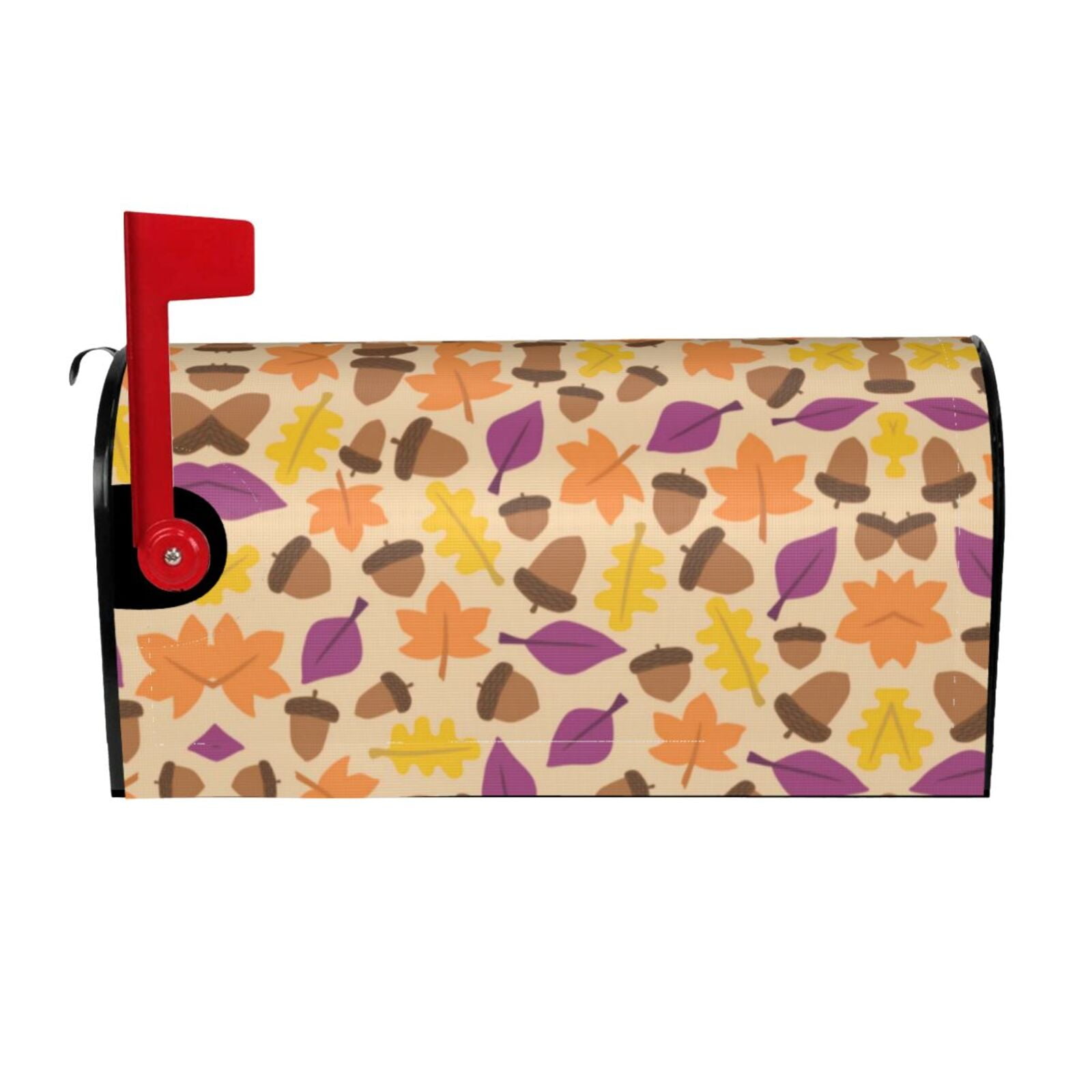 Mailbox Covers Magnetic Standard Size - Acorn Autumn Fall Leaf Leaves ...