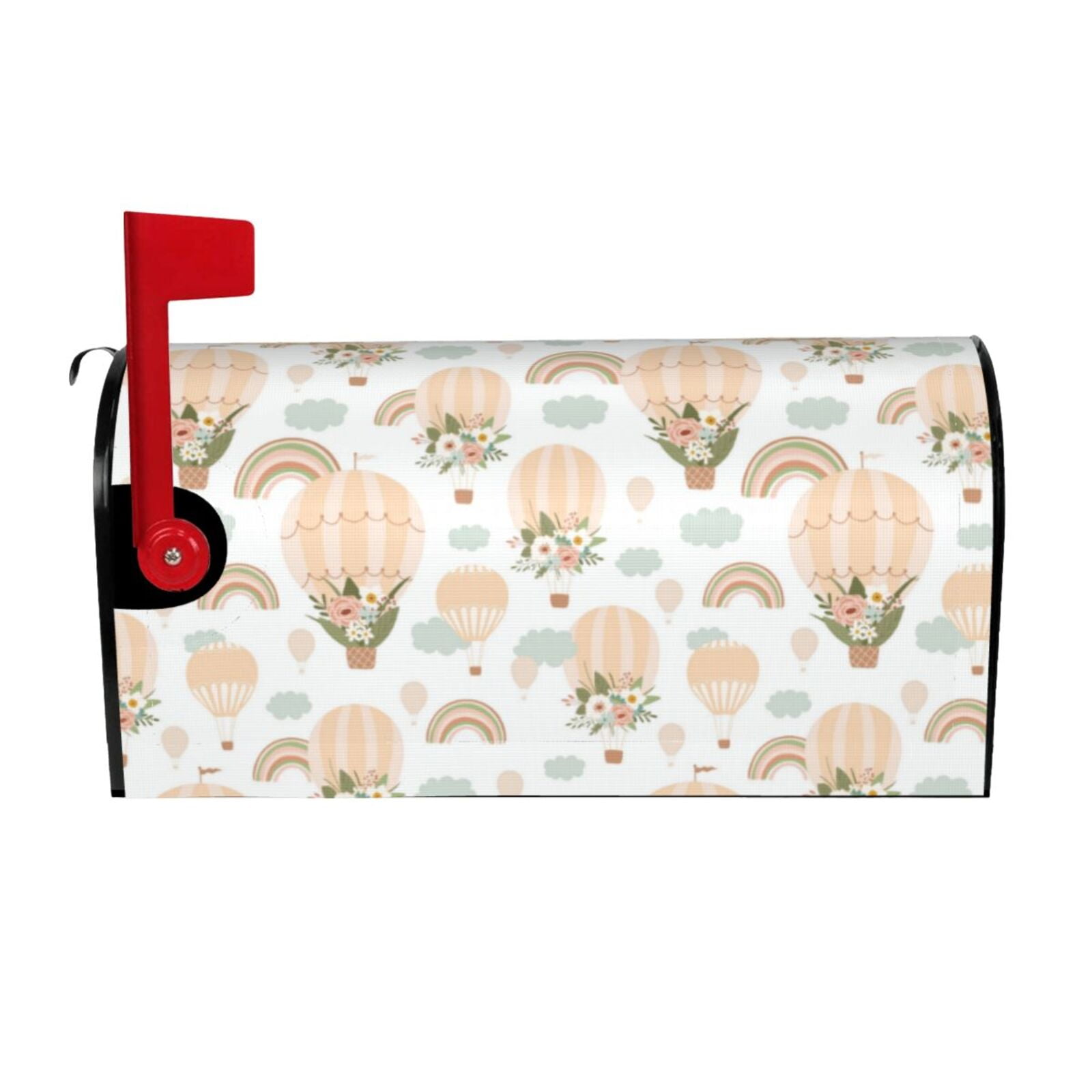 Mailbox Covers Magnetic Standard Size - Air Balloon and Flower ...