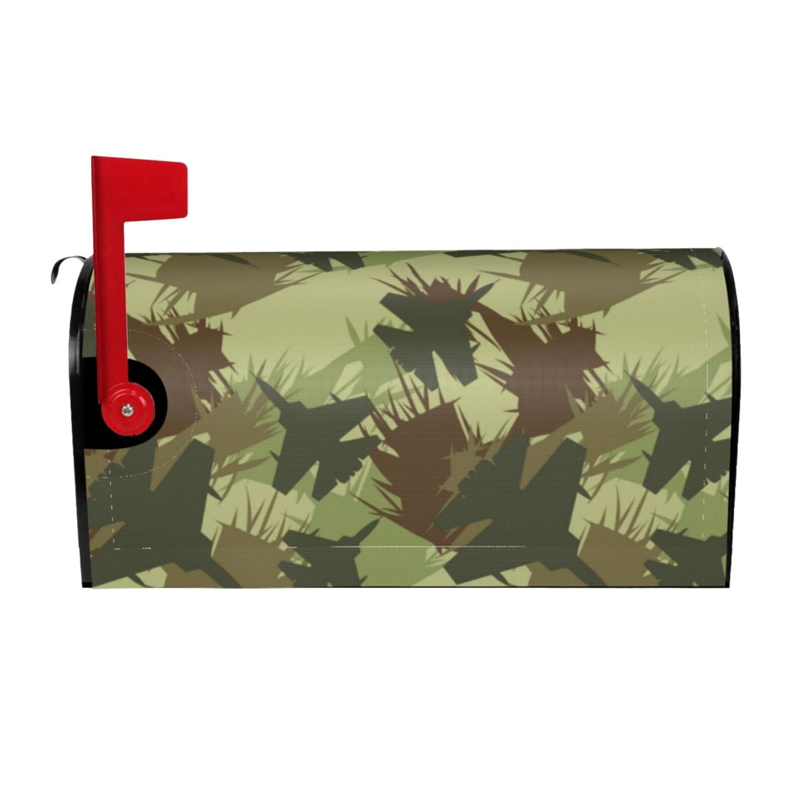 Mailbox Covers Magnetic Standard Size - Aircraft Green Camouflage ...