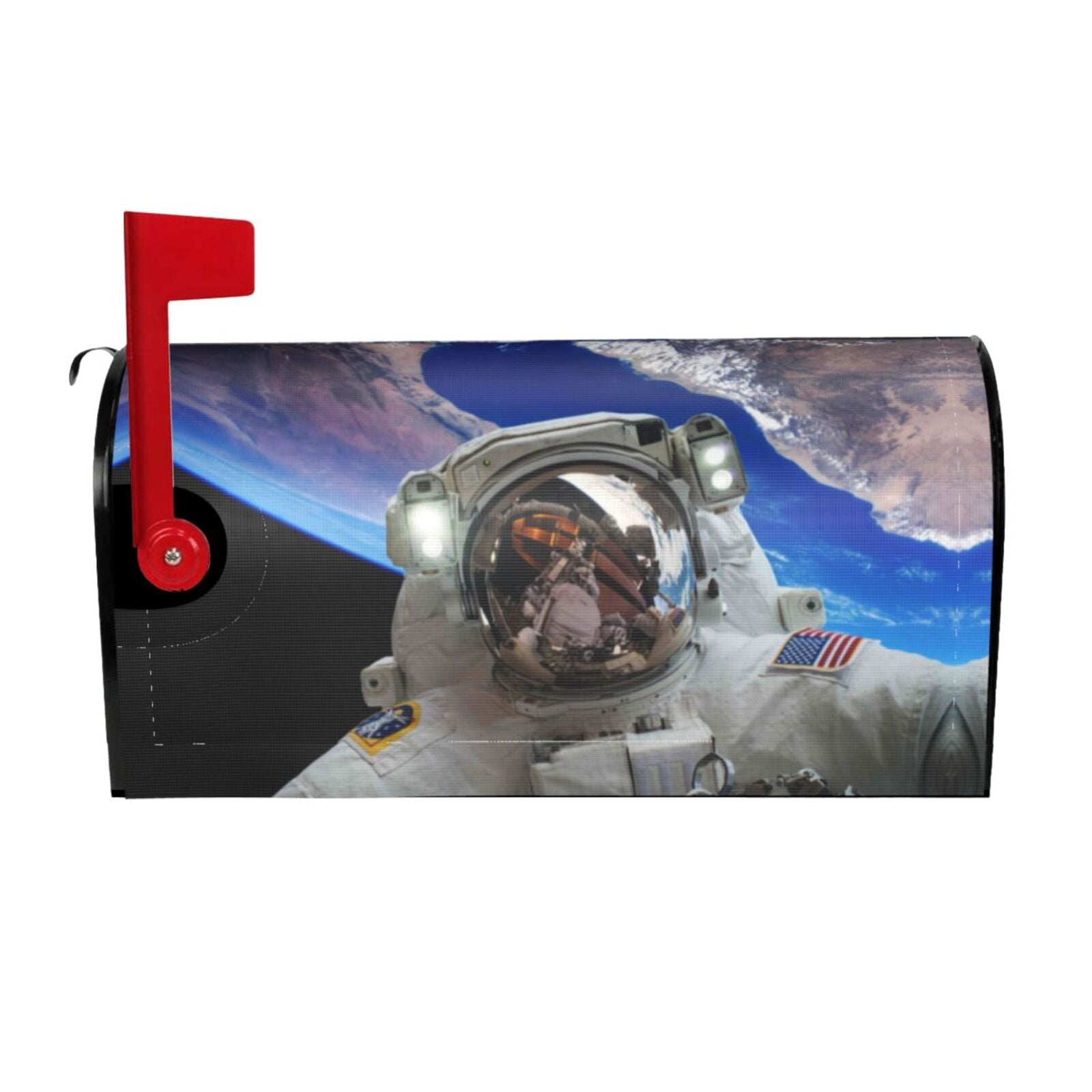 Mailbox Covers Magnetic Standard Size - Astronaut in Outer Space ...