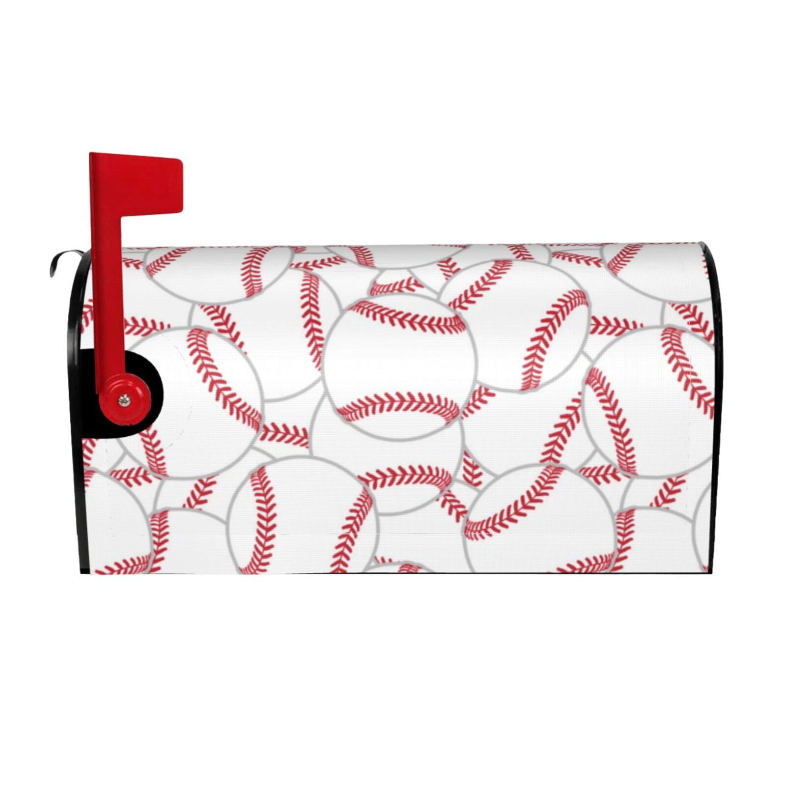 Mailbox Covers Magnetic Standard Size - Baseball A Waterproof Mailbox ...