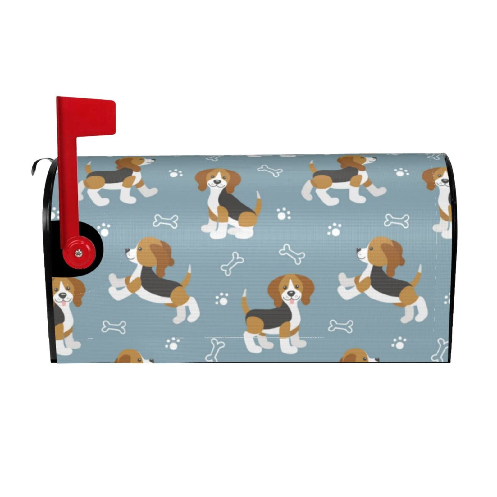 Mailbox Covers Magnetic Standard Size - Beagle Dog cute Waterproof ...