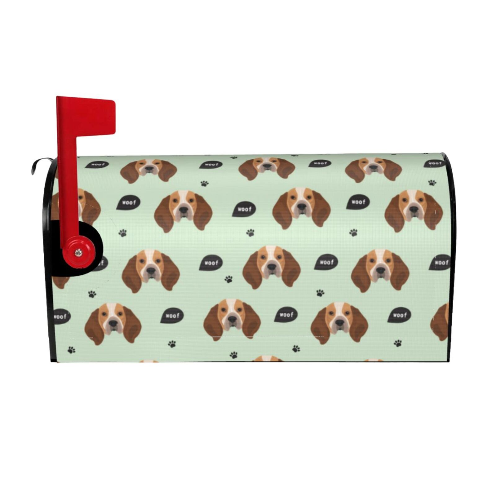 Mailbox Covers Magnetic Standard Size - Beagle Dog woof Waterproof ...
