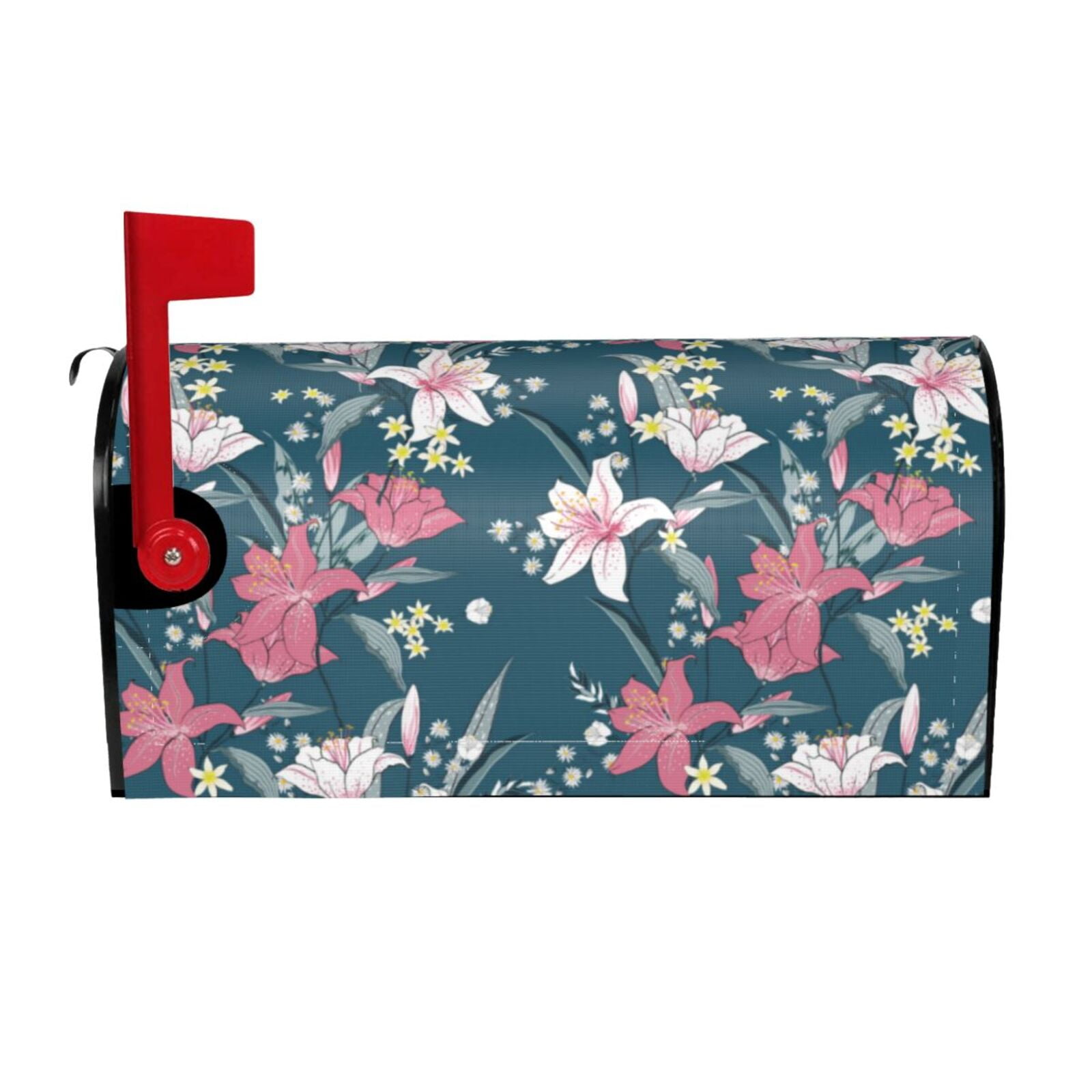 Mailbox Covers Magnetic Standard Size - Beautiful Lilies Flowers ...