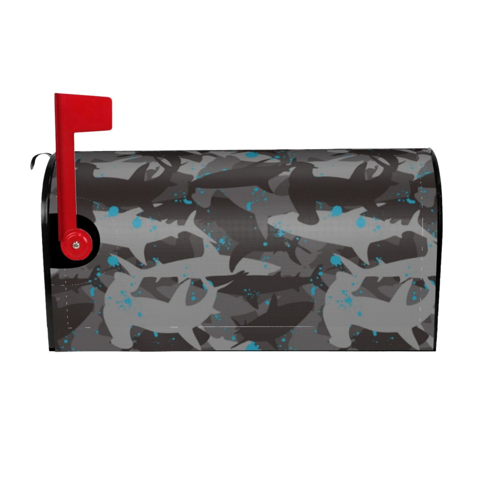 Mailbox Covers Magnetic Standard Size - Black camouflage hammerhead ...