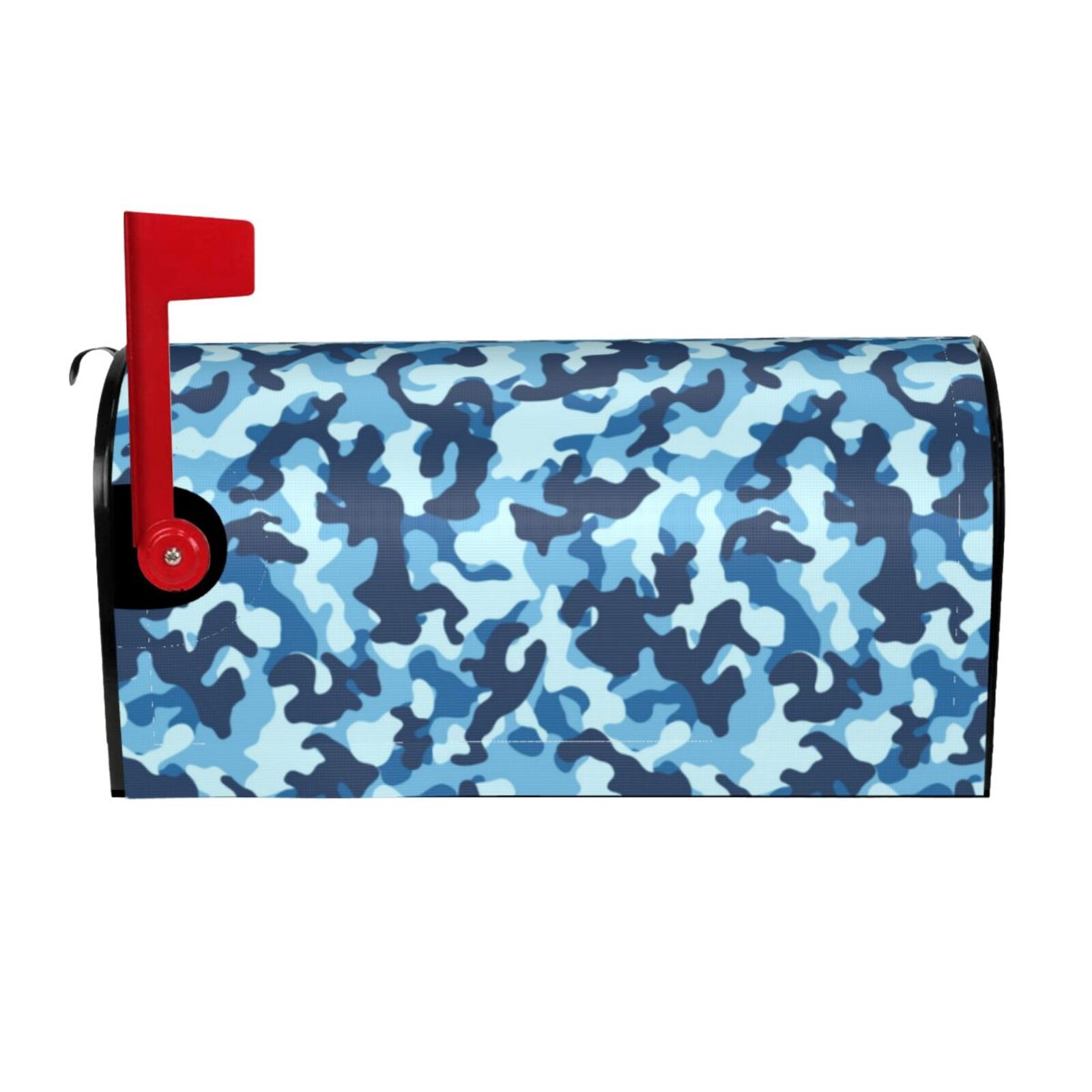 Mailbox Covers Magnetic Standard Size - Blue Camouflage Waterproof ...
