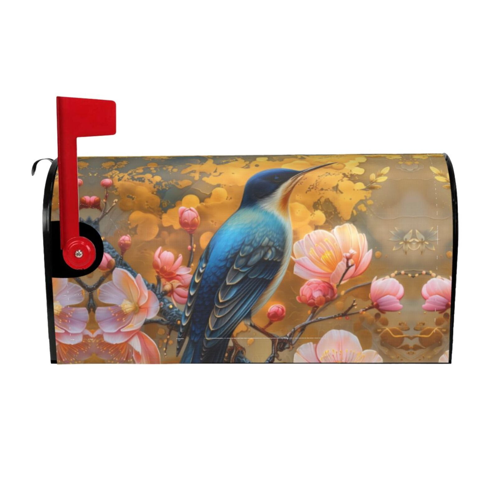 Mailbox Covers Magnetic Standard Size - Bluebird Blossom Elegance ...