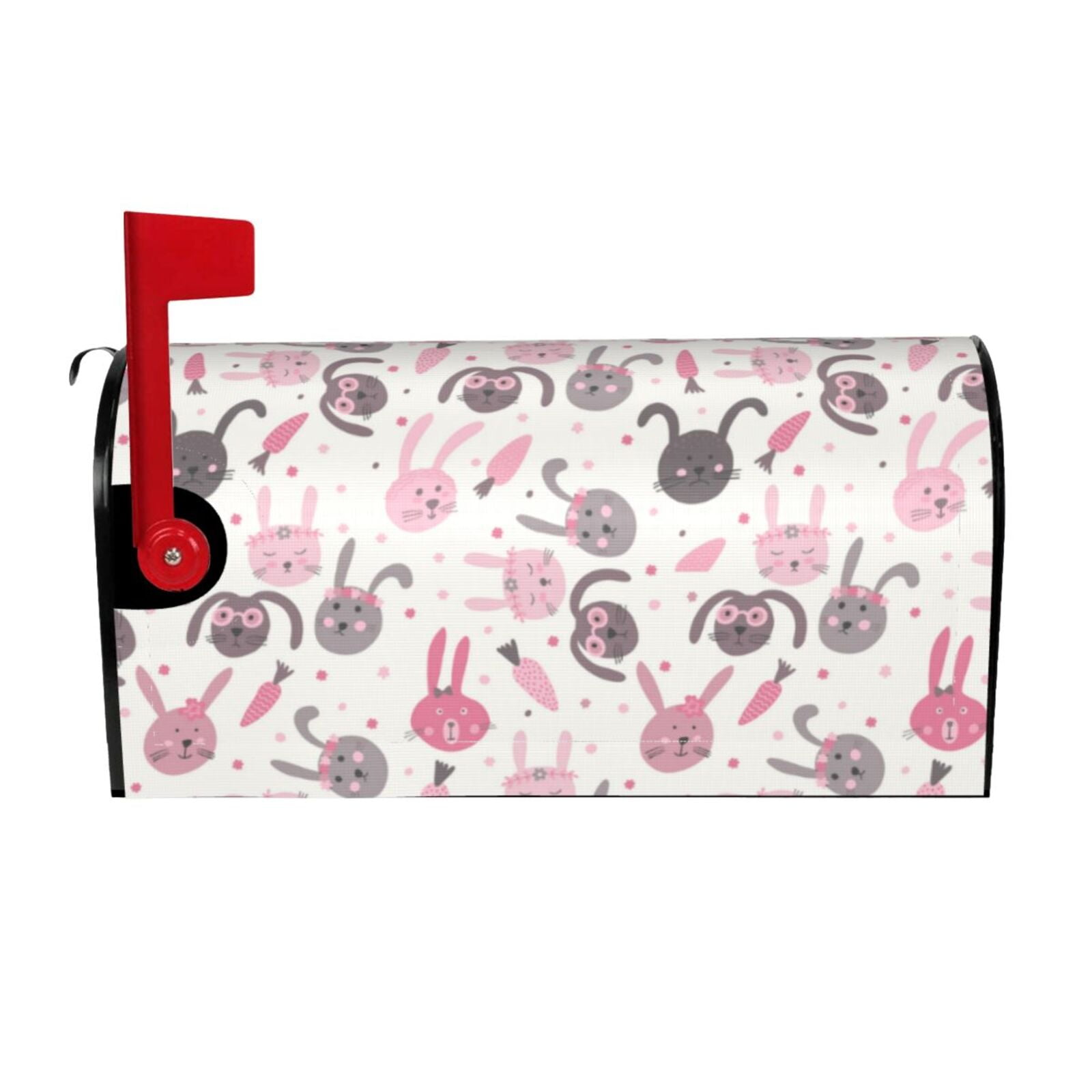 Mailbox Covers Magnetic Standard Size - Bohemian Cartoon Cute Rabbit_A ...