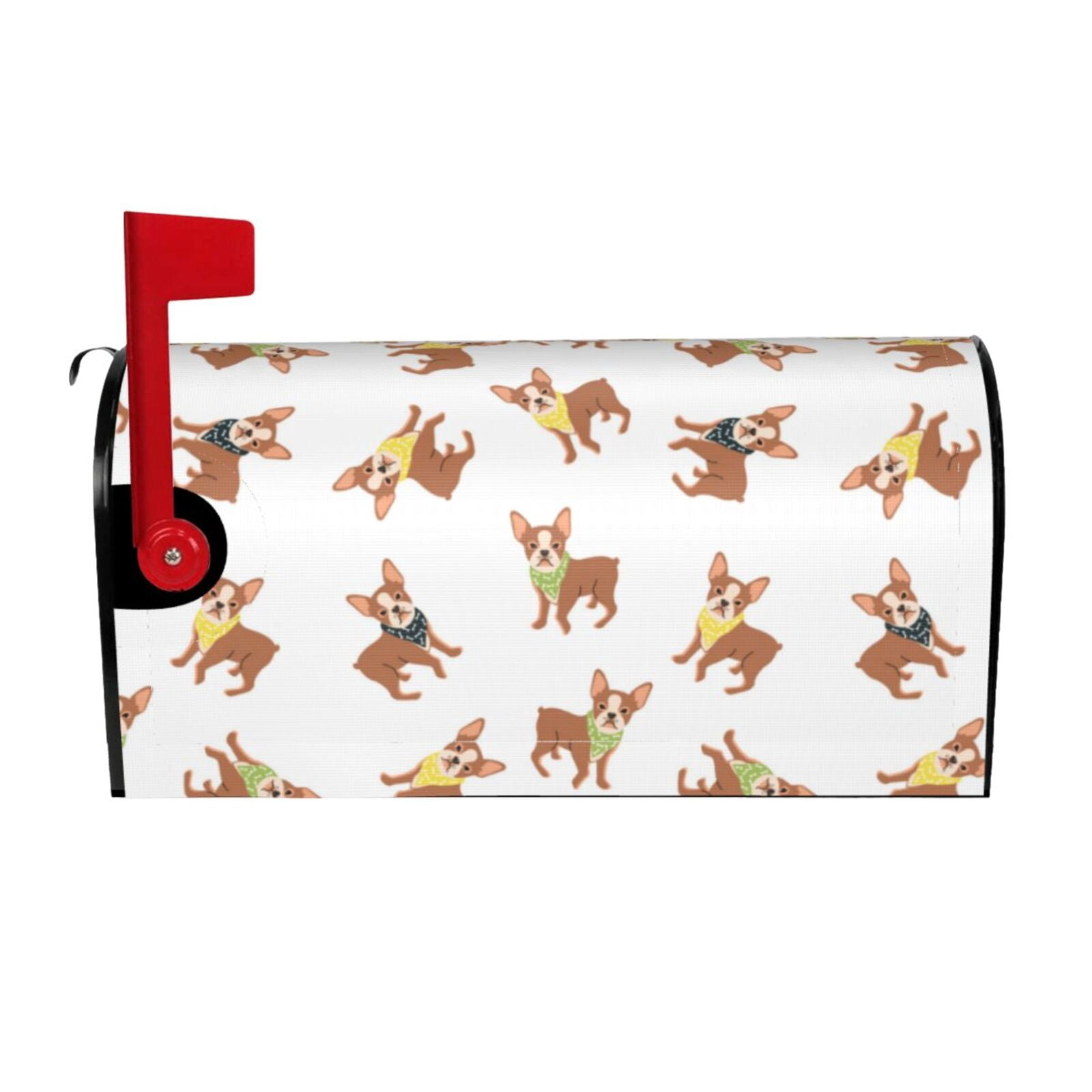 Mailbox Covers Magnetic Standard Size - Boston Terrier dog neckerchief ...