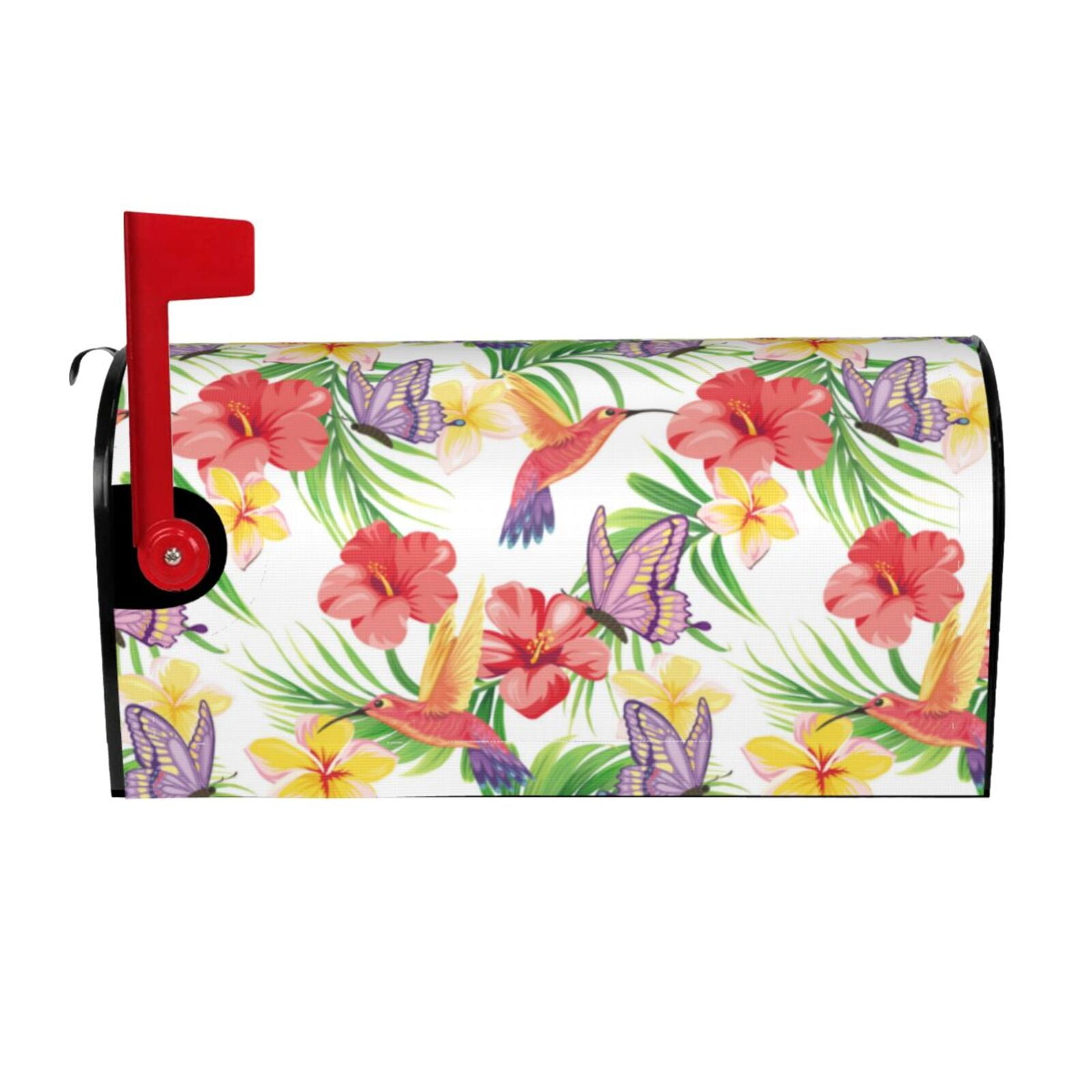 Mailbox Covers Magnetic Standard Size - Butterflies Flowers ...