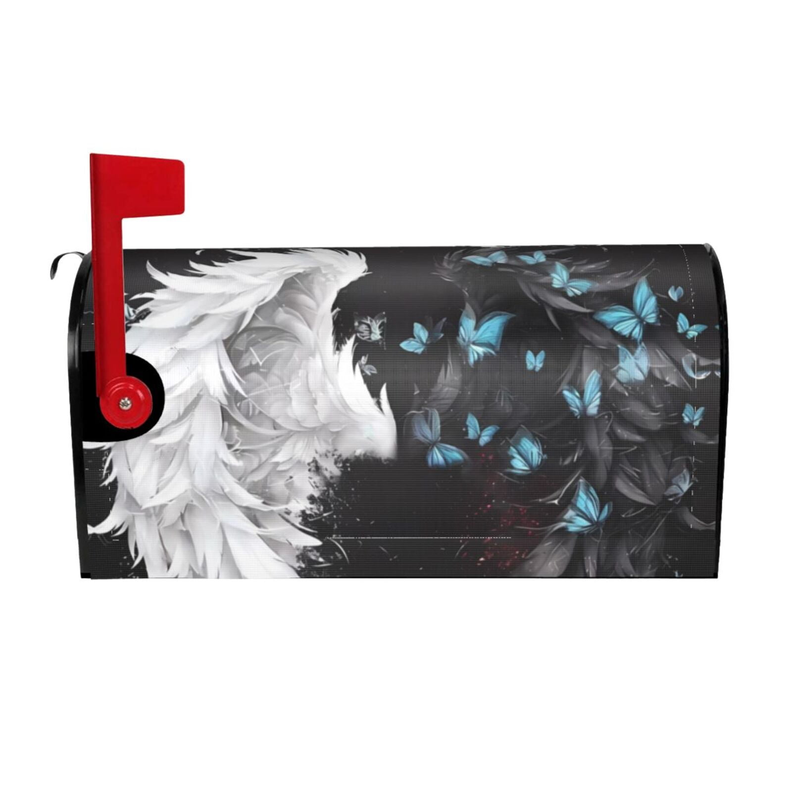 Mailbox Covers Magnetic Standard Size - Butterfly Angel Wings Art ...