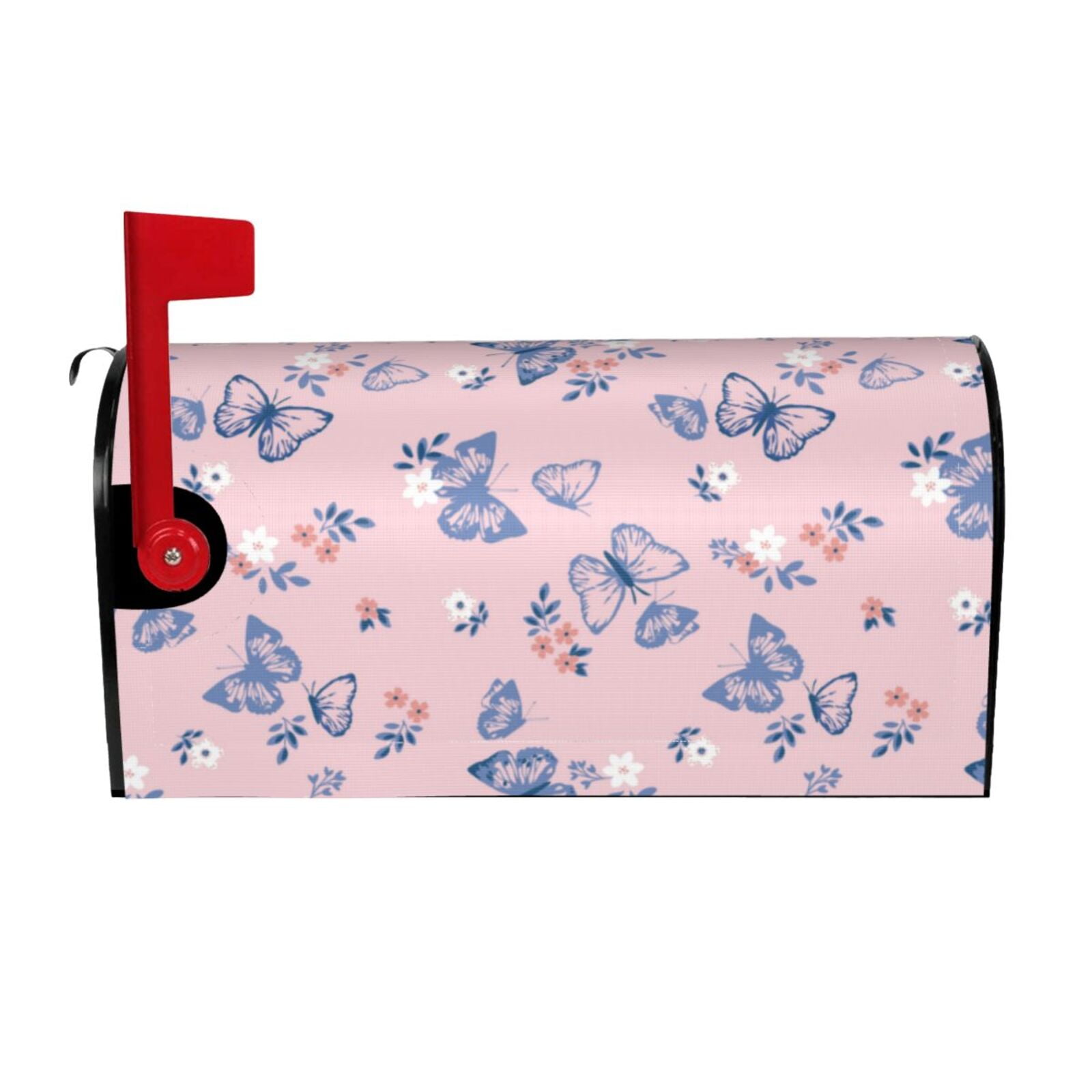 Mailbox Covers Magnetic Standard Size - Butterfly print A Waterproof ...