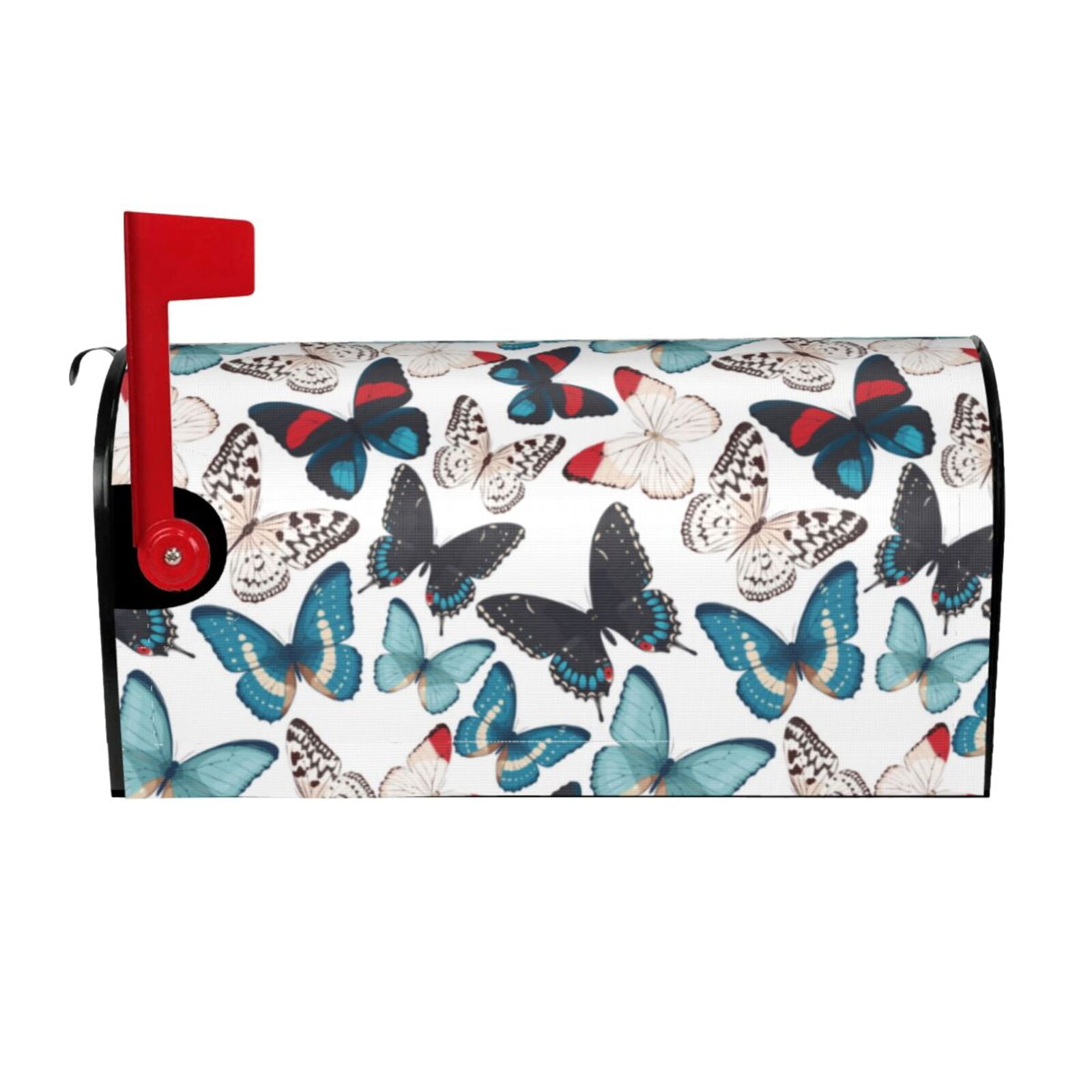 Mailbox Covers Magnetic Standard Size - Butterfly print B Waterproof ...
