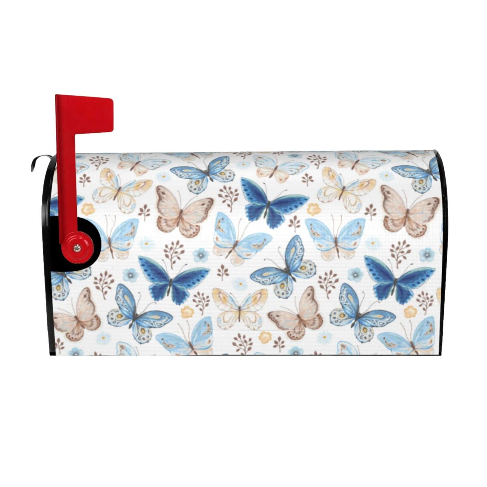 Mailbox Covers Magnetic Standard Size - Butterfly print Waterproof ...