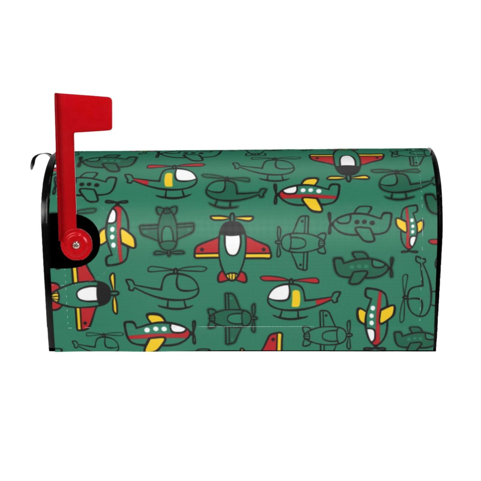 Mailbox Covers Magnetic Standard Size - Cartoon Air Transportation ...