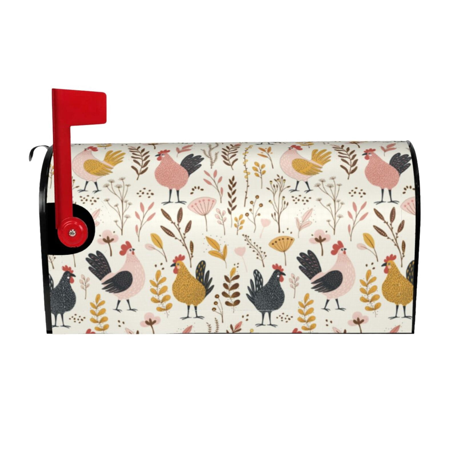 Mailbox Covers Magnetic Standard Size - Cartoon Chickens Waterproof ...