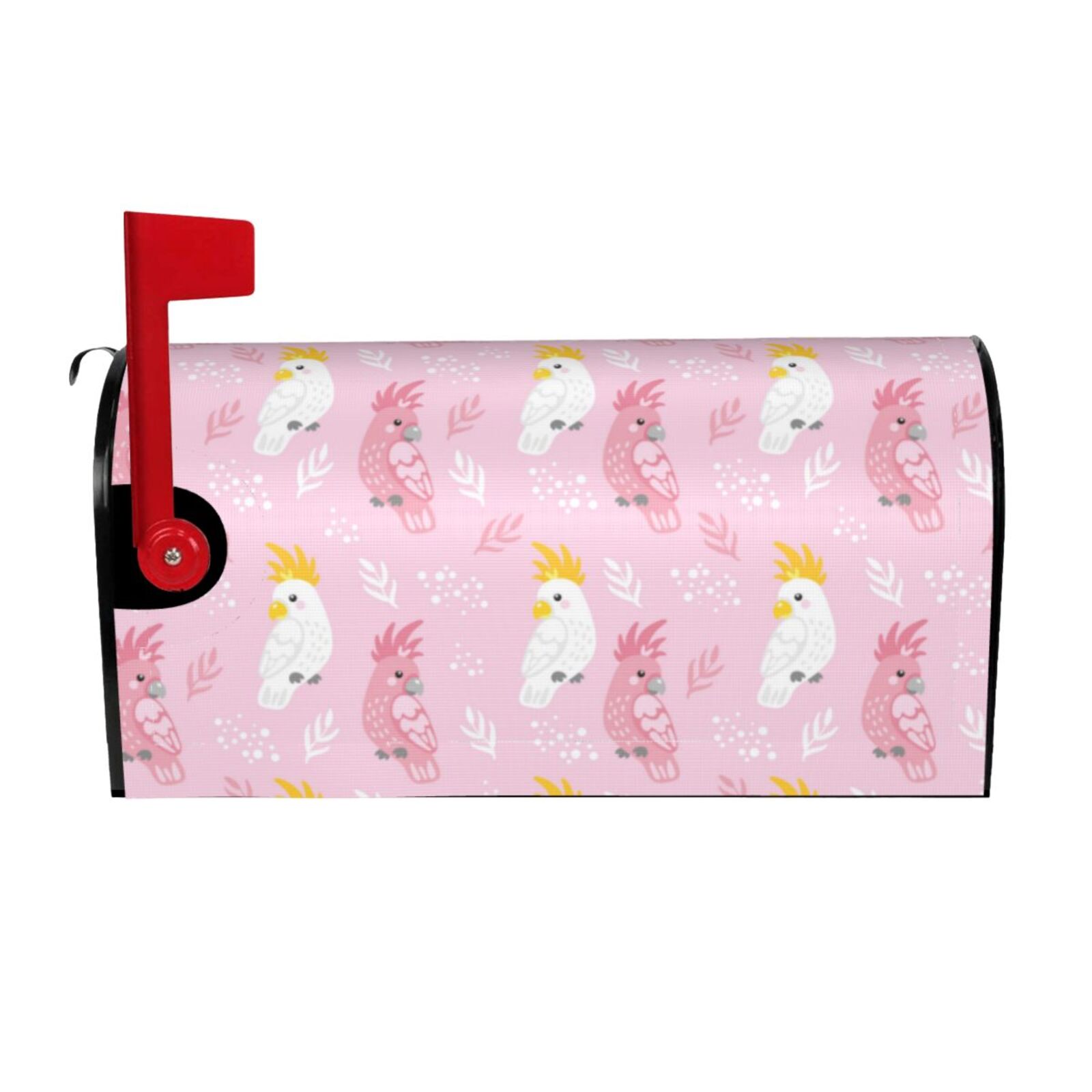 Mailbox Covers Magnetic Standard Size - Cartoon Cockatoo Cute Parrot ...