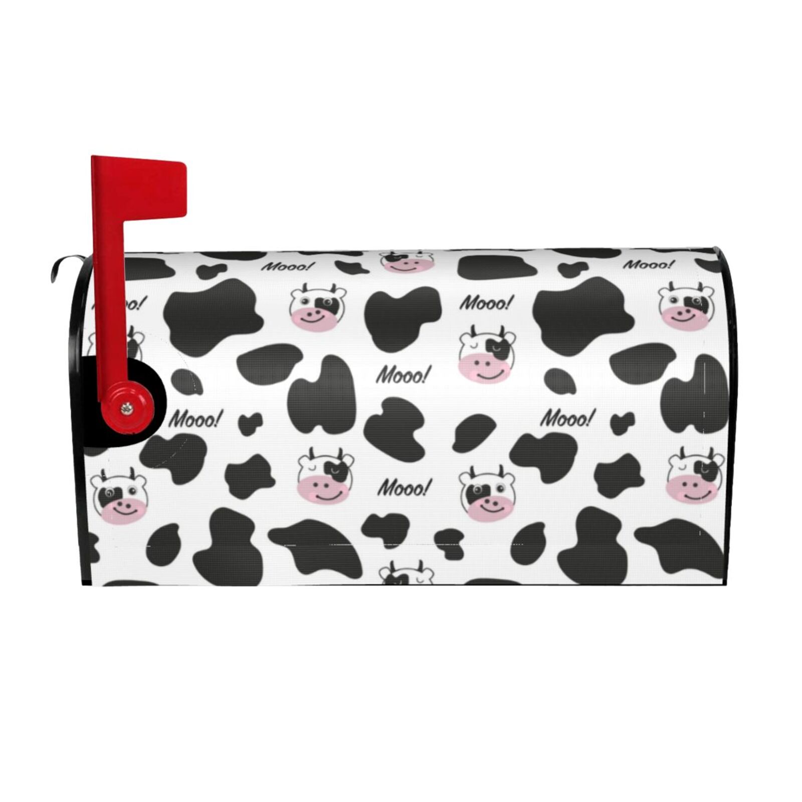 Mailbox Covers Magnetic Standard Size - Cartoon Cute Cow Print Cow Head ...