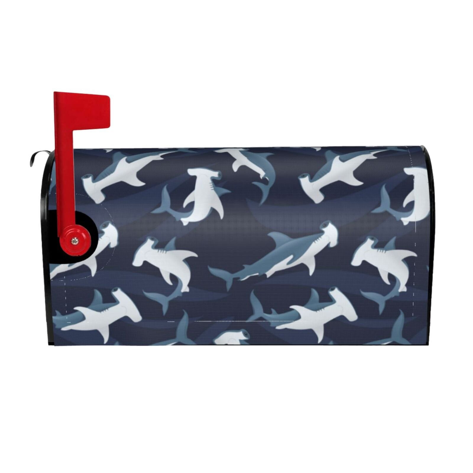 Mailbox Covers Magnetic Standard Size - Cartoon Cute Hammerhead Shark ...