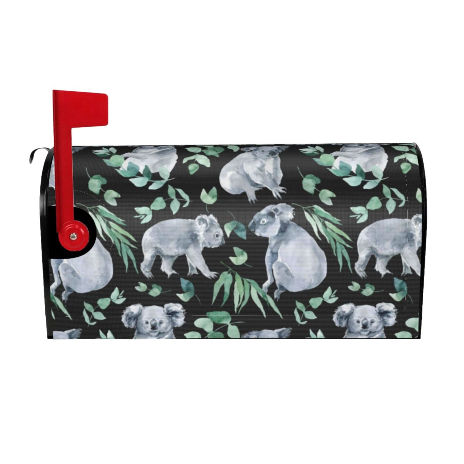 Mailbox Covers Magnetic Standard Size - Cartoon Koala Bear Waterproof ...