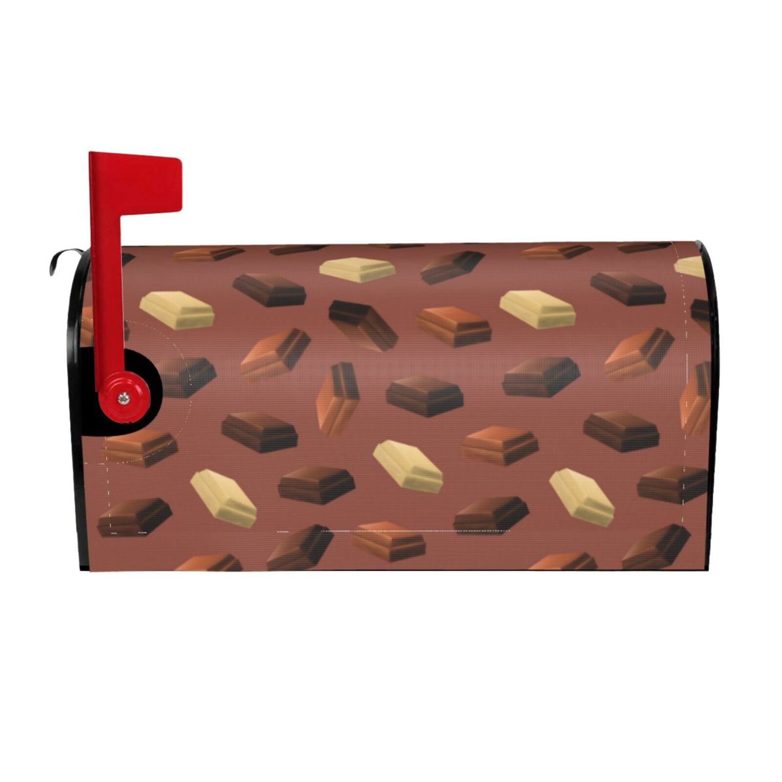 Mailbox Covers Magnetic Standard Size - Chocolate Pattern No.9019 ...