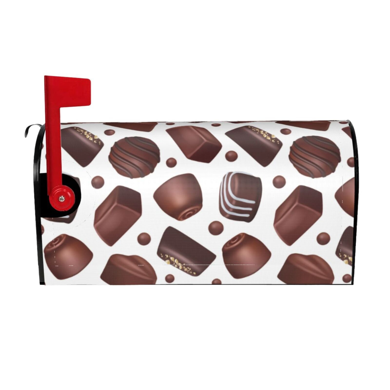 Mailbox Covers Magnetic Standard Size - Chocolate Pattern No.9040 ...