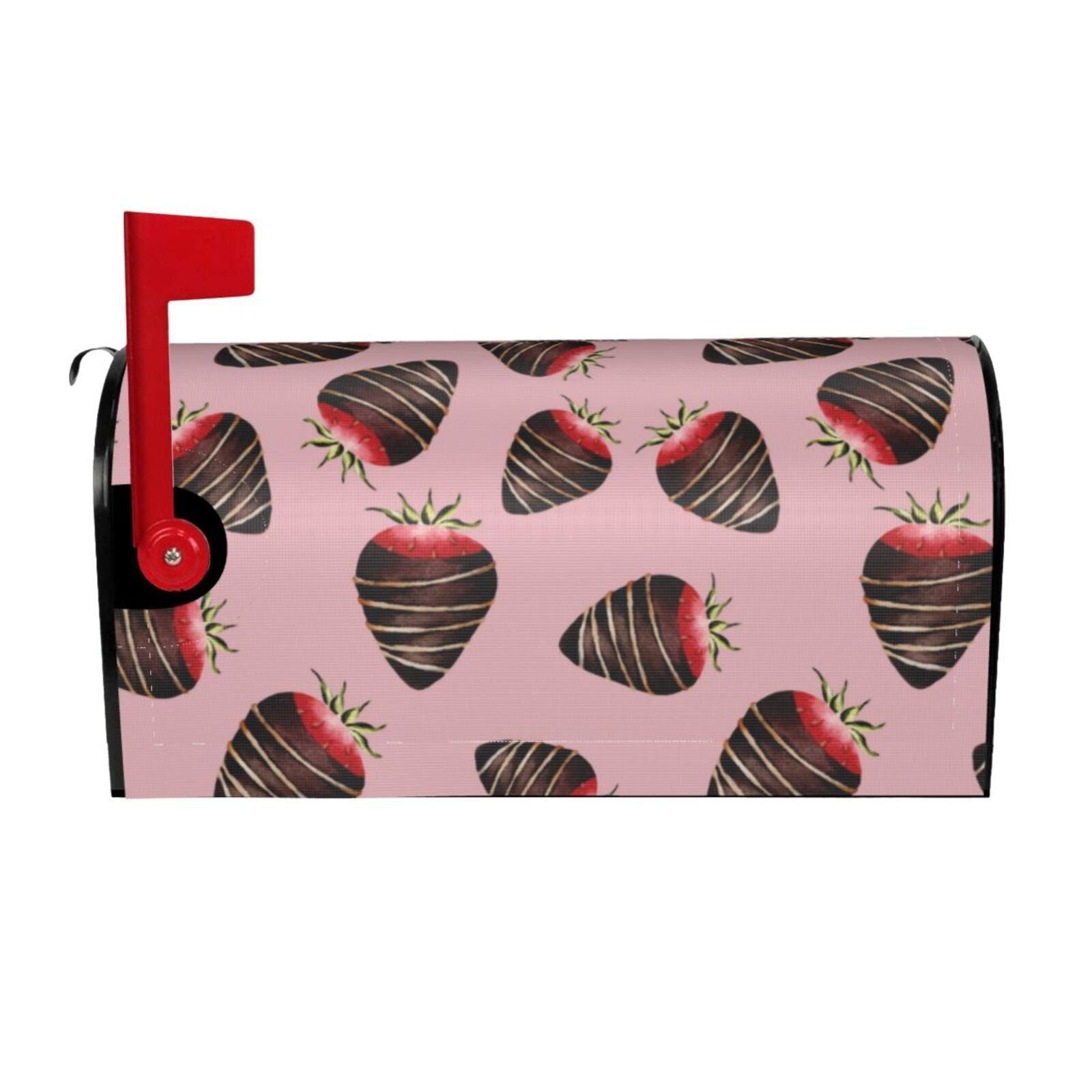 Mailbox Covers Magnetic Standard Size - Chocolate Print No.J910 ...